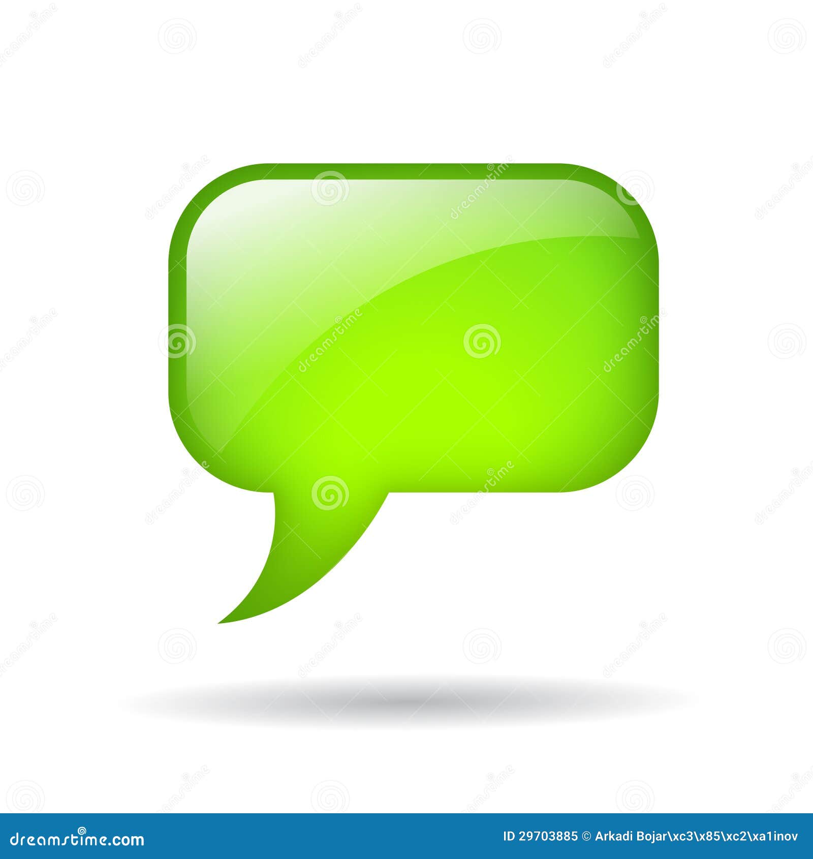 Vector green bubble stock vector. Illustration of design - 29703885