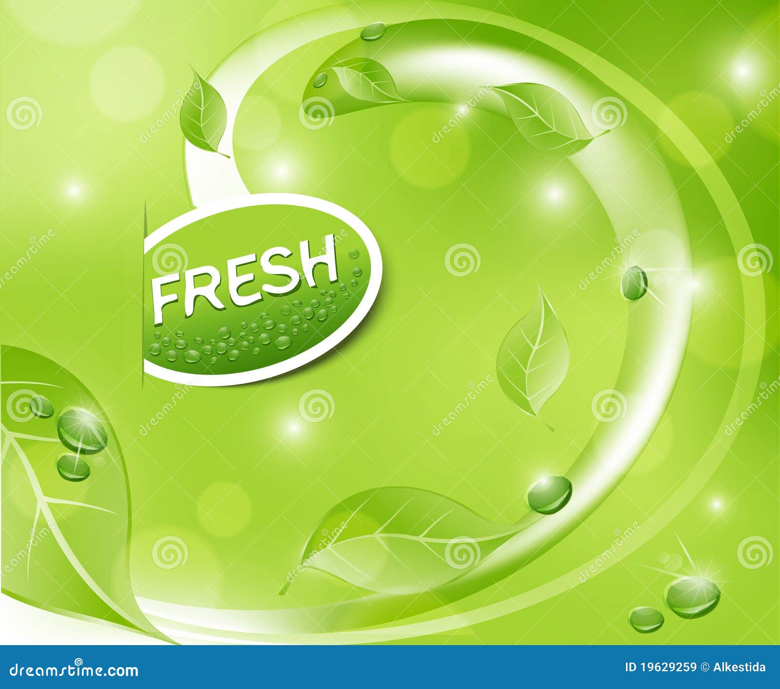 Fresh Background Flyer Style Background Design Template Cartoon Vector ...