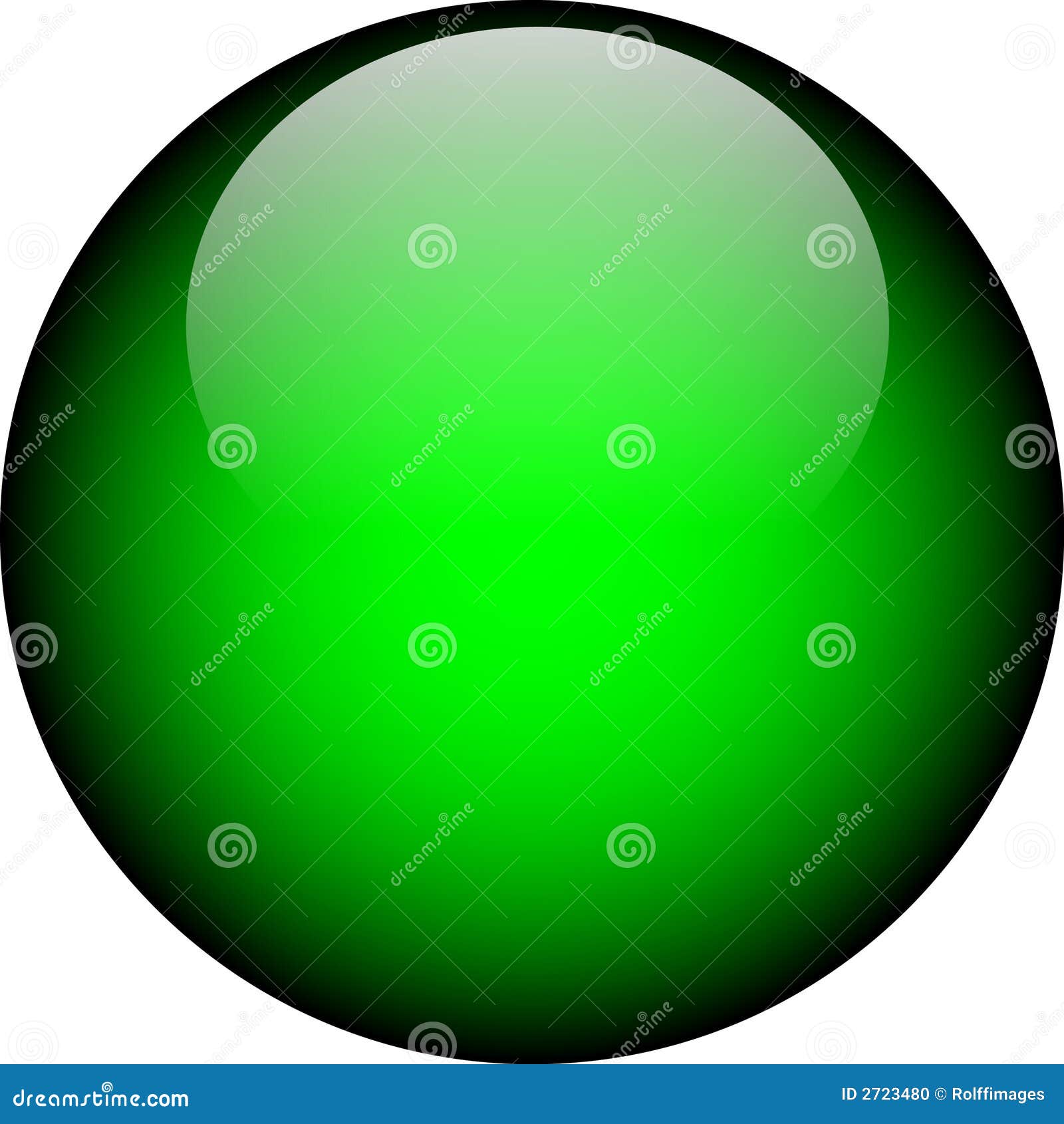Vector Green Glass Button stock illustration. Illustration of interface ...