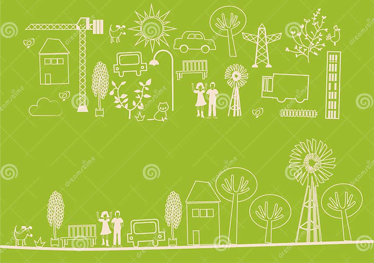 Vector - green header stock vector. Illustration of creative - 22117961