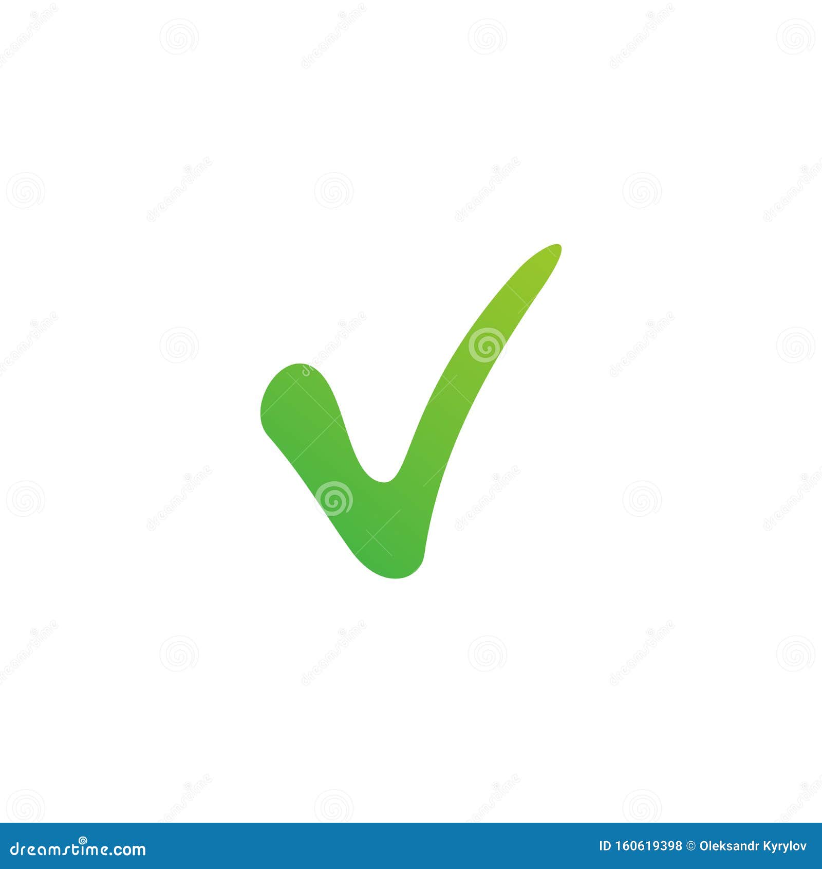 Positive Checkmark / Tick On Paper Design Vector Illustration ...