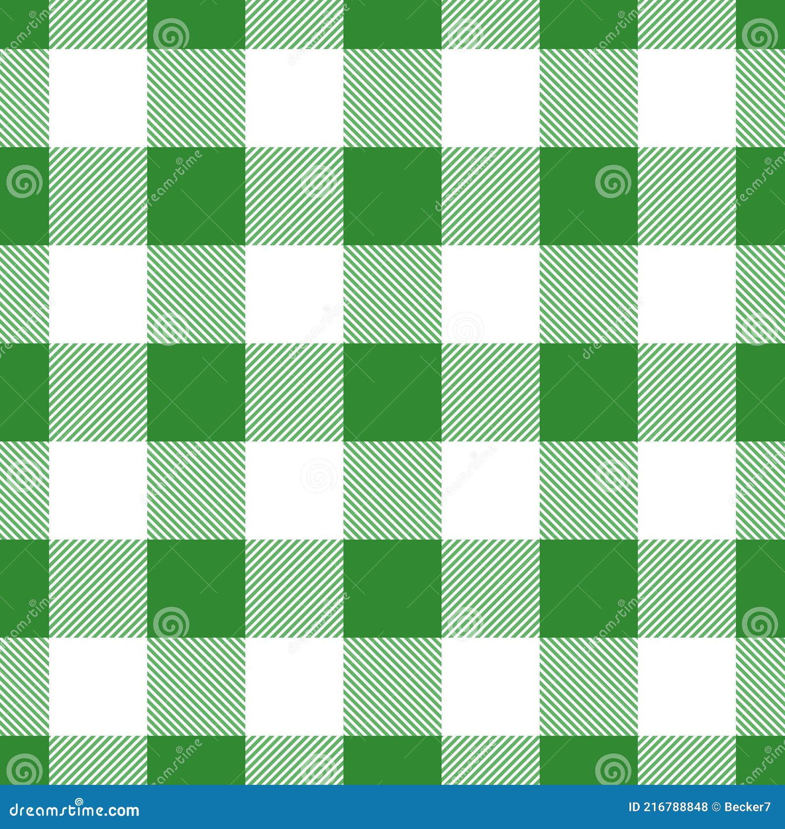 Vector Green Seamless Table Cloth Texture. Vector Illustration. Textile ...