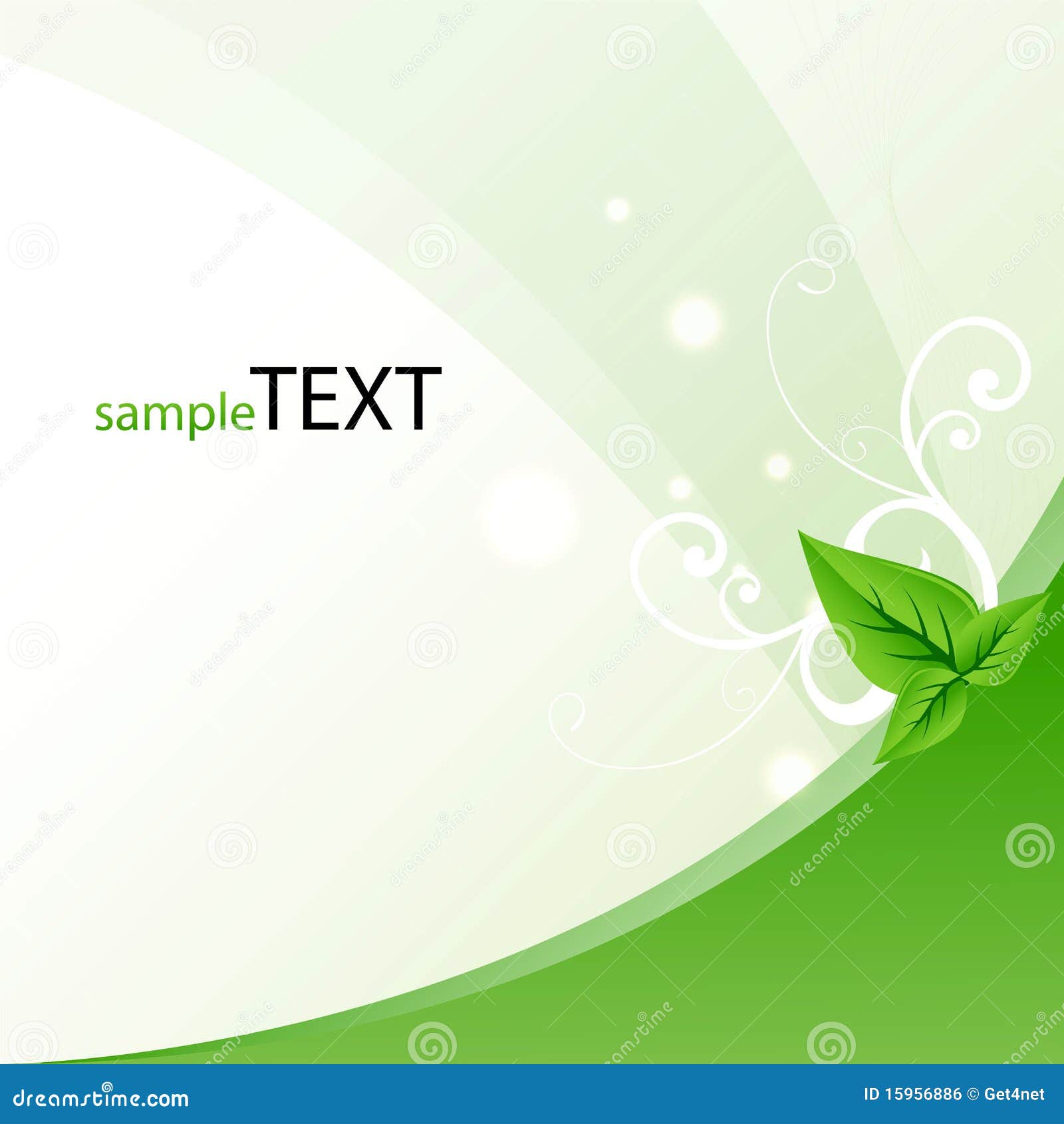 Vector green template stock illustration. Illustration of green - 15956886