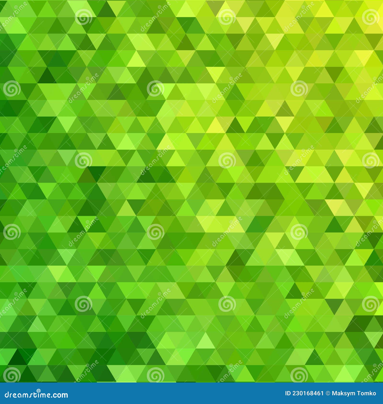 Vector Green Triangle Background. Polygonal Style. Eps 10 Stock Illustration - Illustration of ...