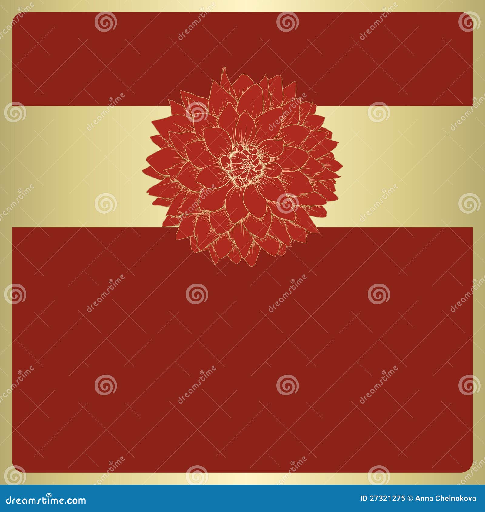 Vector greeting card. stock vector. Illustration of decoration - 27321275