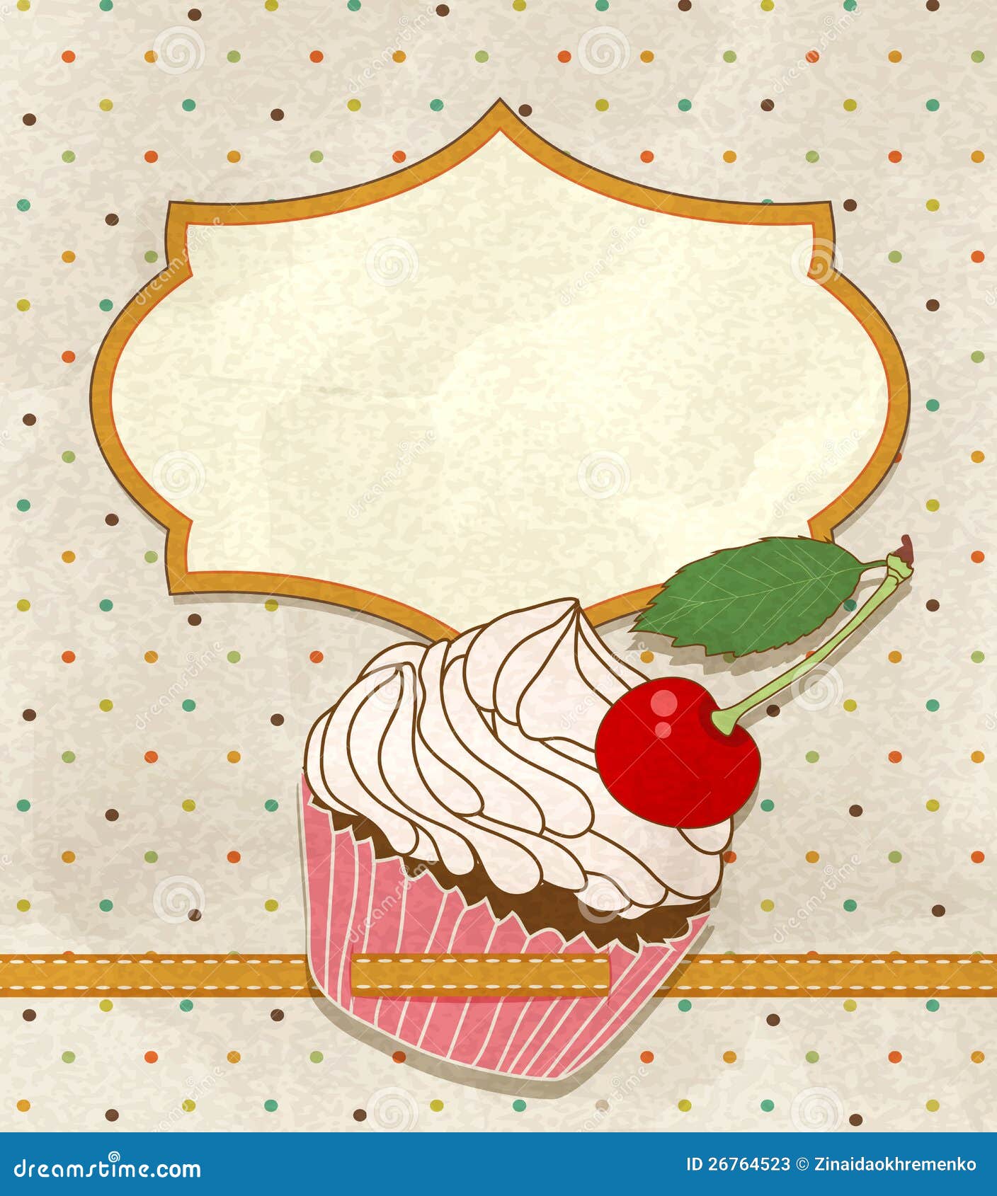 Cake Vintage Vector