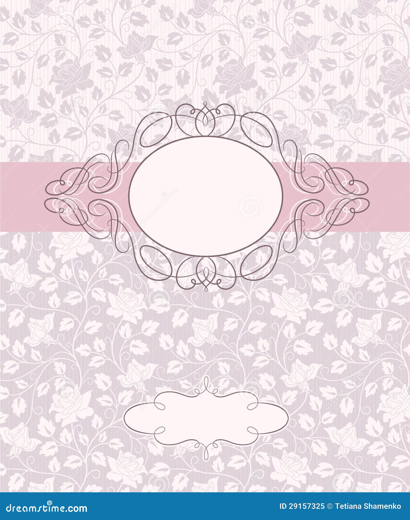 Vector greeting frame stock vector. Illustration of border - 29157325