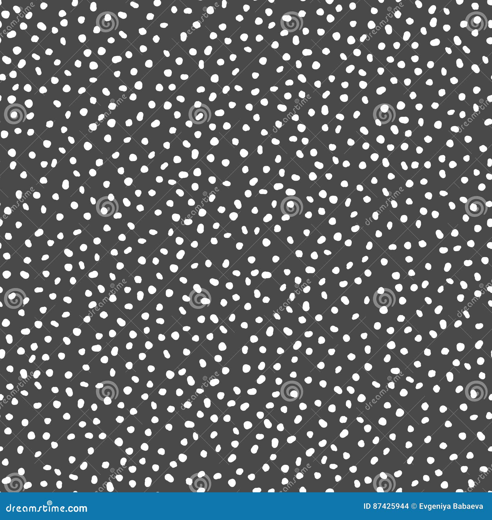 Vector grey dot pattern. stock vector. Illustration of decoration ...