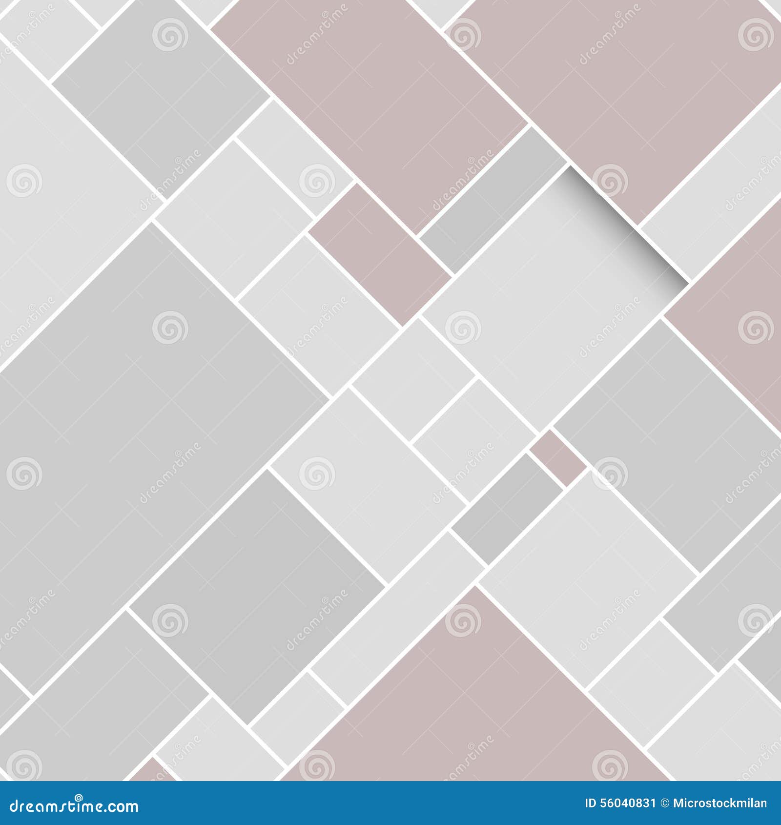 Vector Grey Rectangular Structured Background Stock Vector ...