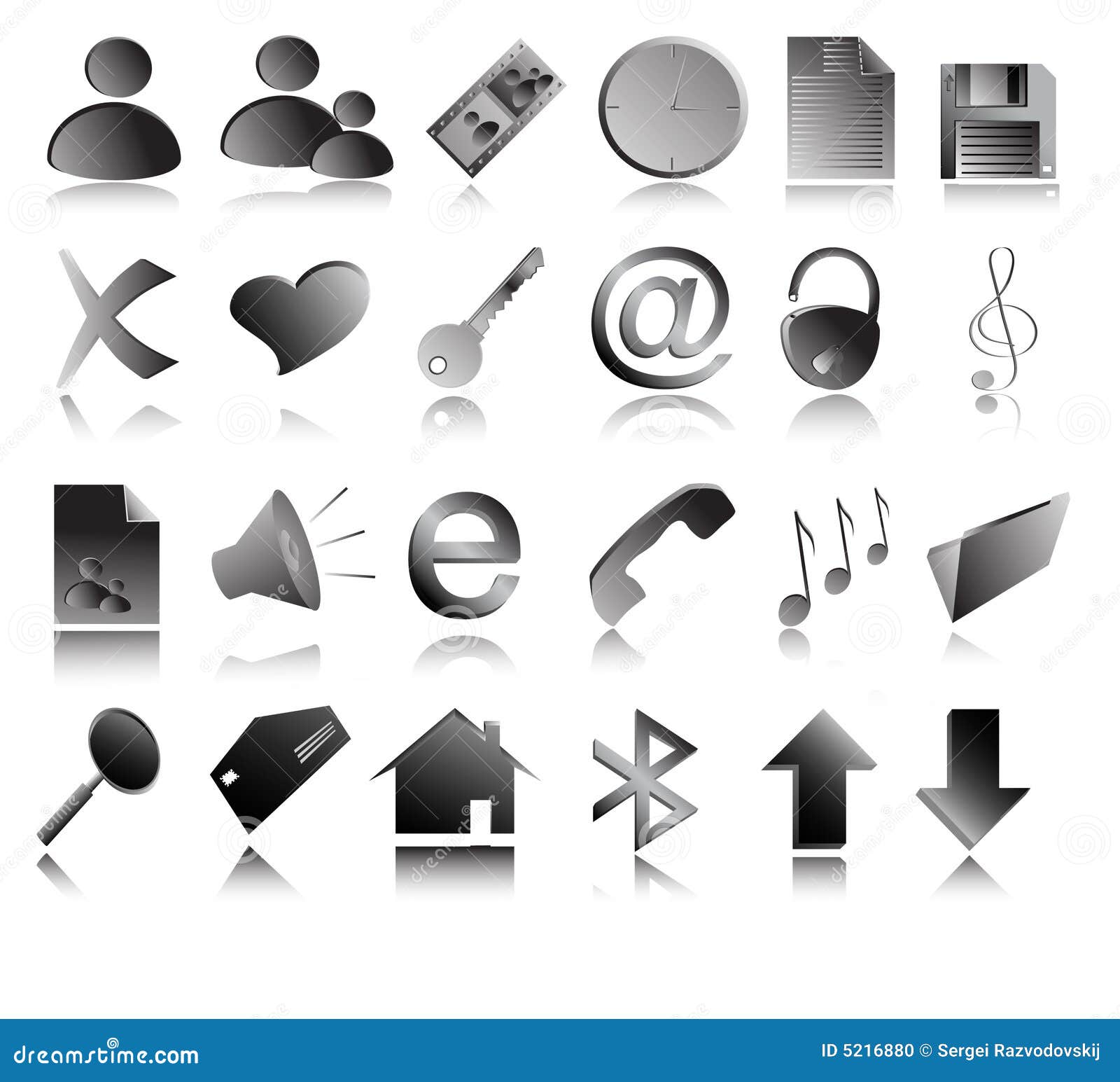 Vector Grey Web Icons Stock Photo - Image: 5216880 Vector Grey Web Icons Stock Photo - Image: 5216880