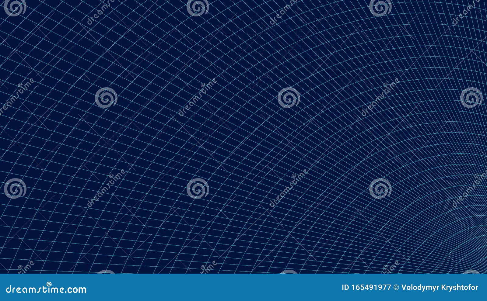 Vector Grid With A Square Structure. Optical Illusion. Detailed Lines ...