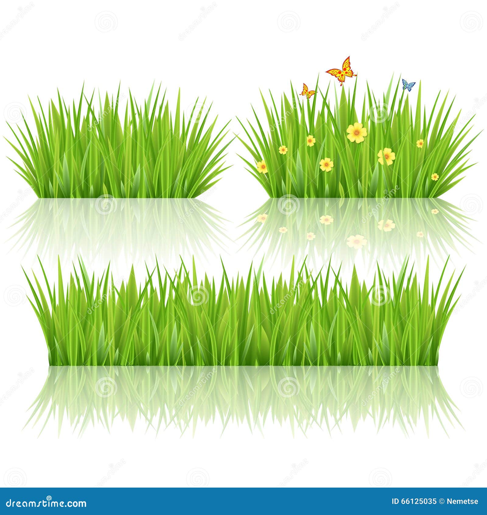 Vector groen gras vector illustratie. Illustration of banier - 66125035