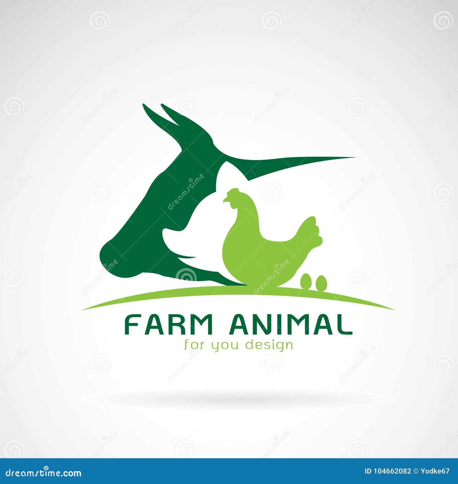 Farm Label Vector Illustration | CartoonDealer.com #31867450