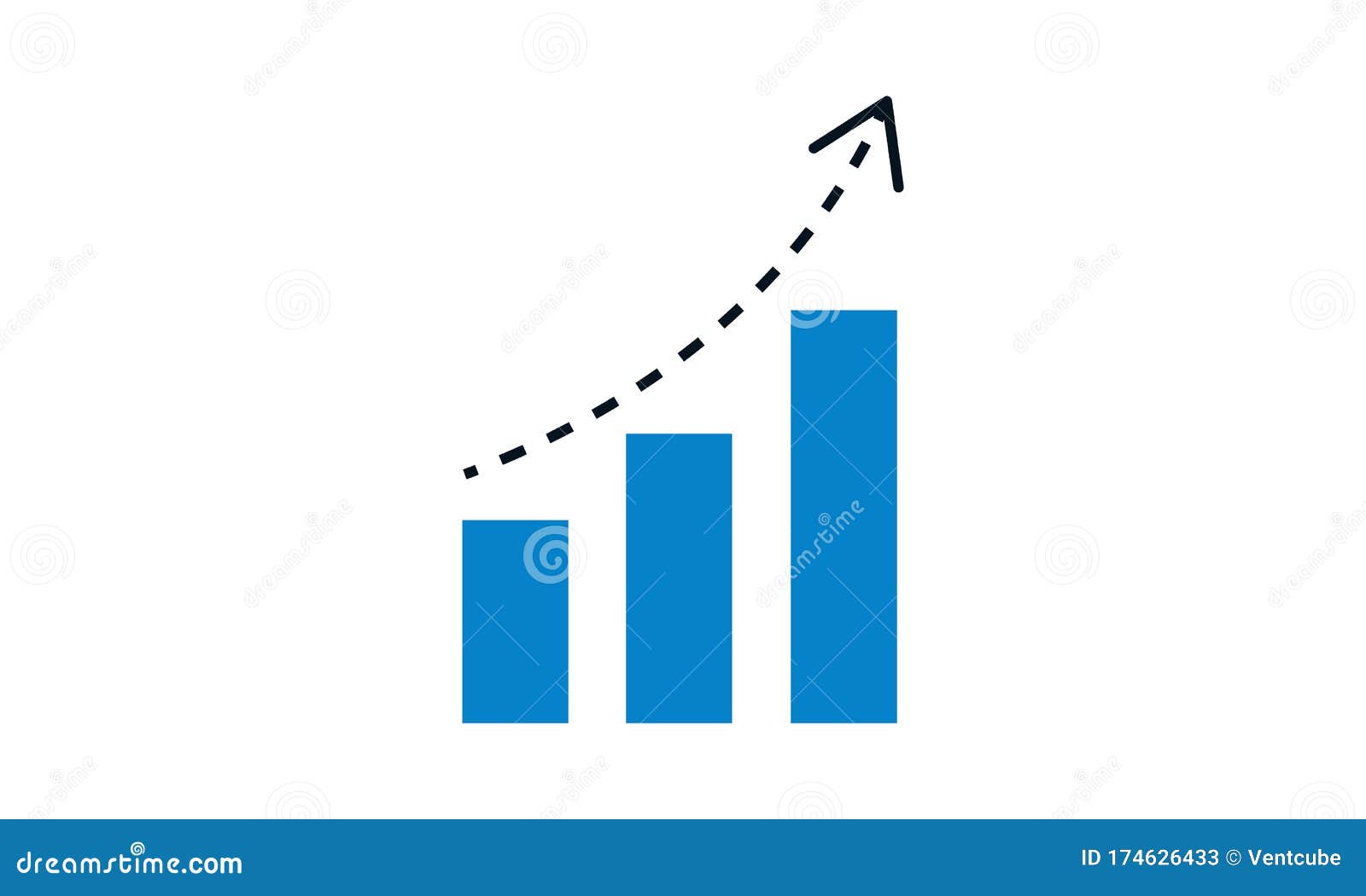 Vector Growing Graph Icon - Illustration Stock Vector - Illustration of ... Vector Growing Graph Icon - Illustration Stock Vector - Illustration of ...