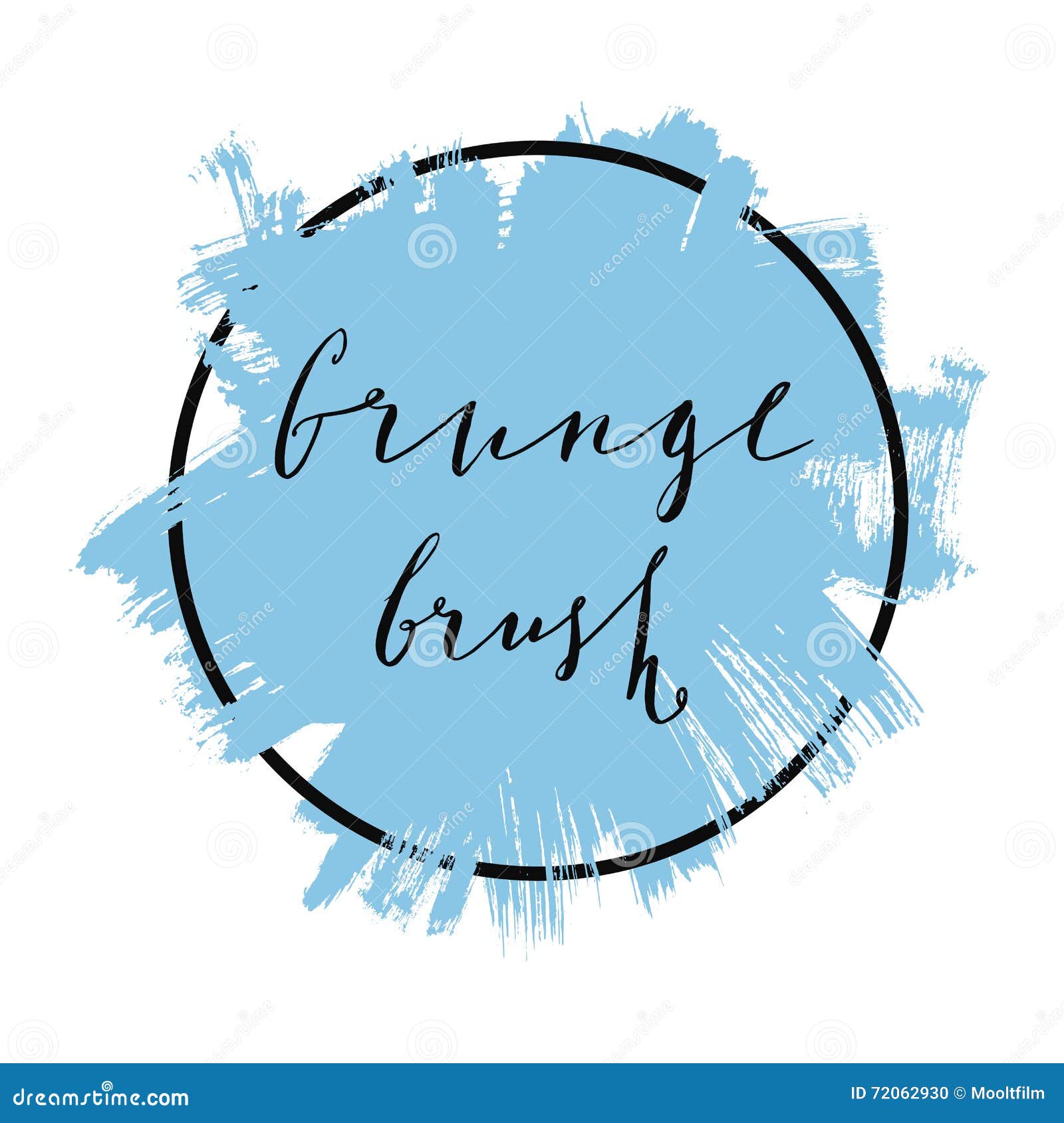 Vector Grunge Brushed Background Stock Vector - Illustration of painted ...