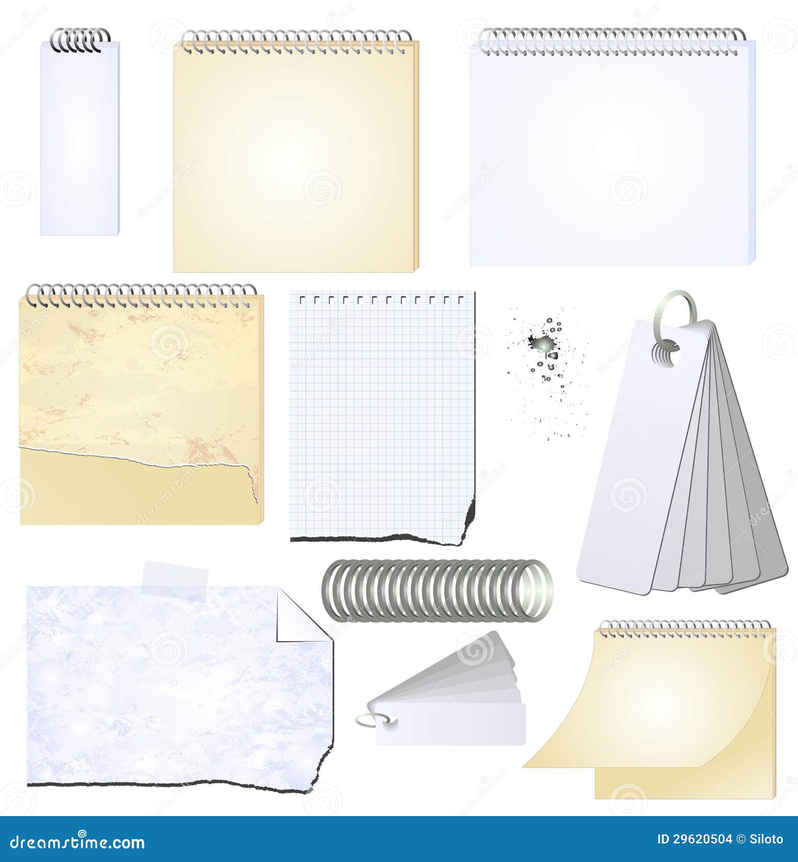 Scribbling Pad In A Tablet With Stylus. Vector Illustration Decorative ...