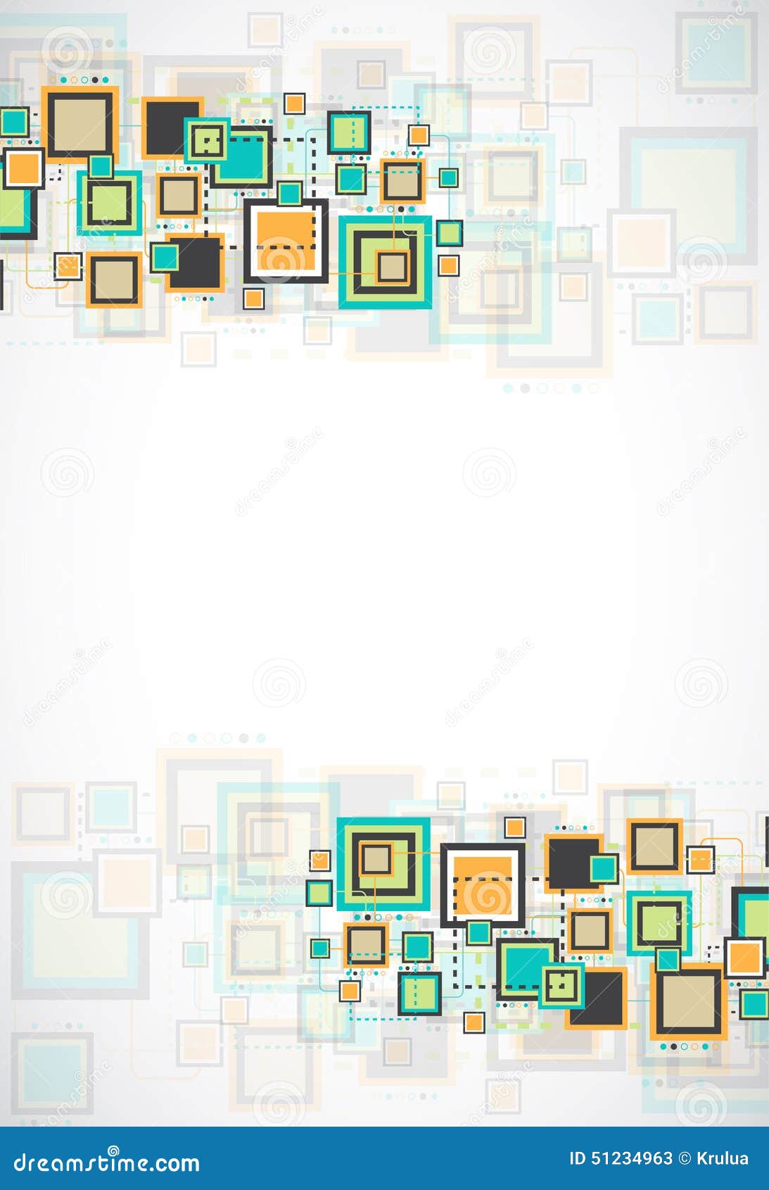 Vector Grunge Retro Square Background. Stock Vector - Illustration of ...