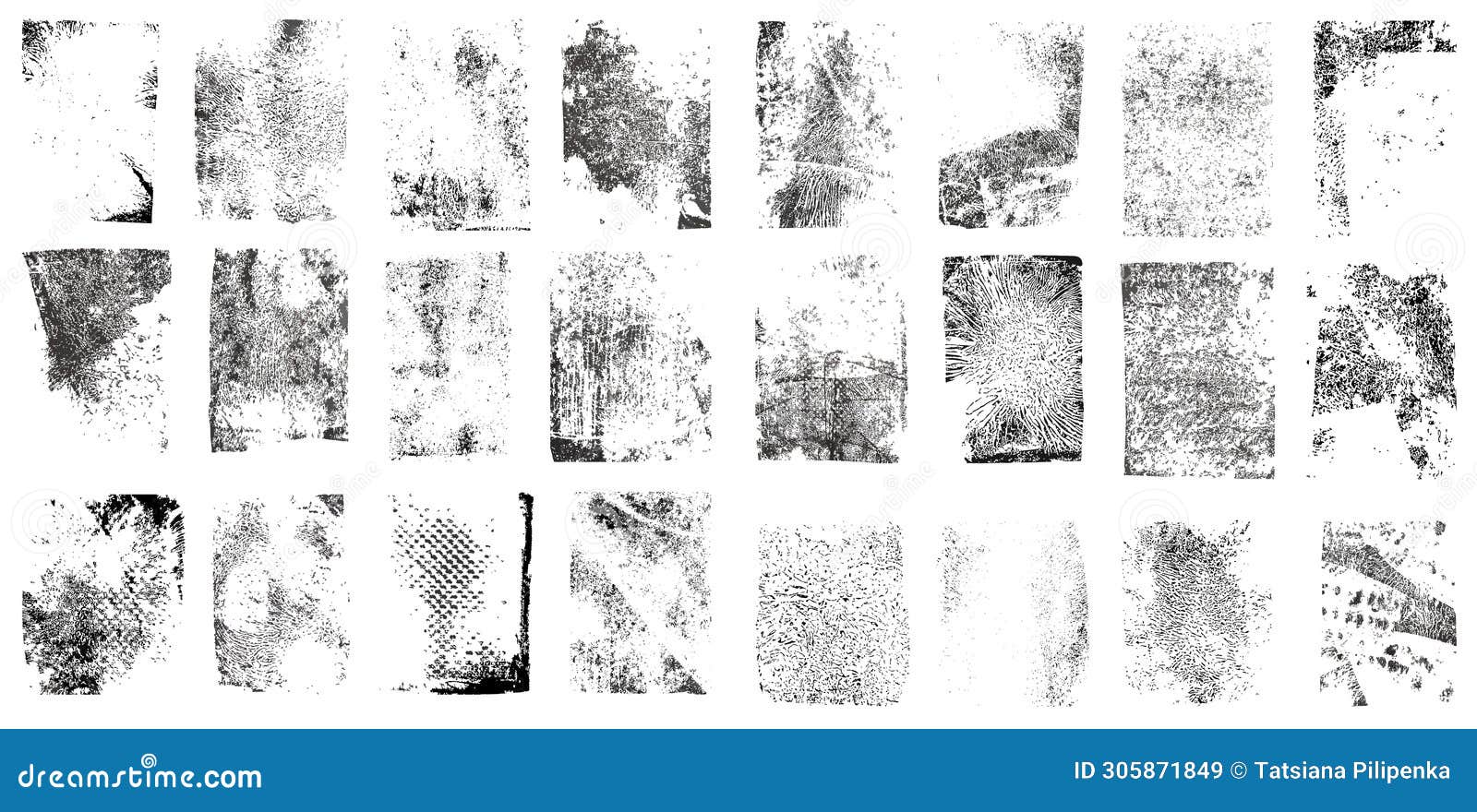 Vector Grunge shapes stock vector. Illustration of line - 305871849