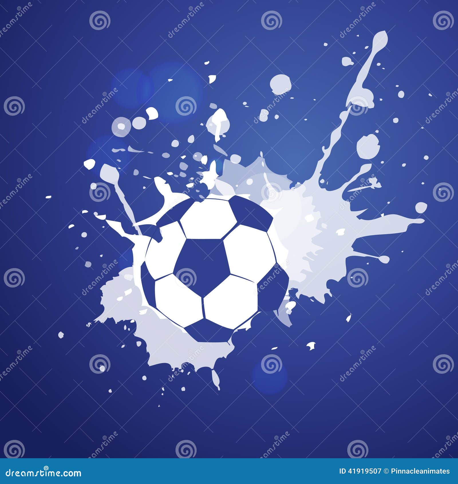 Vector Grunge Style Football Design Stock Vector - Illustration of ...