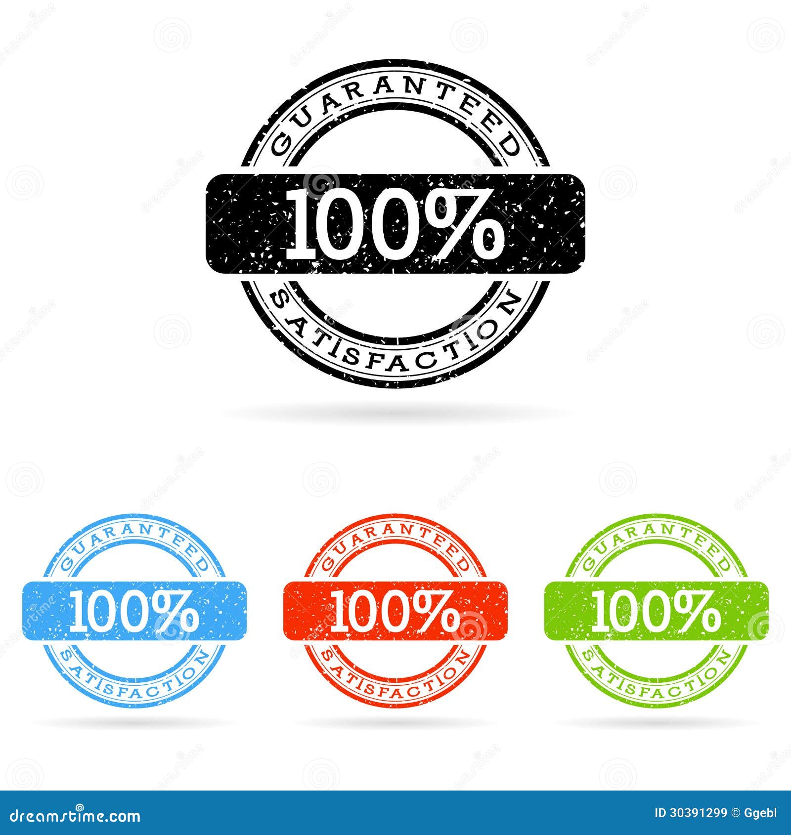Vector guaranteed stamps stock vector. Illustration of postmark - 30391299