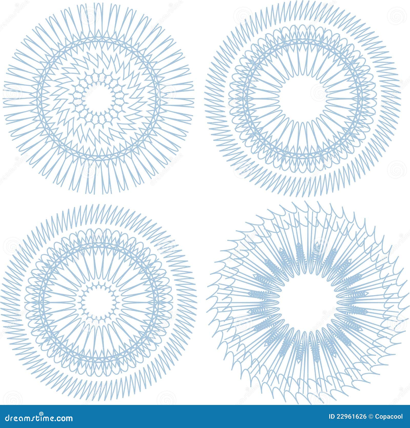Vector Guilloche Pattern for Currency, Certificate Stock Vector ...
