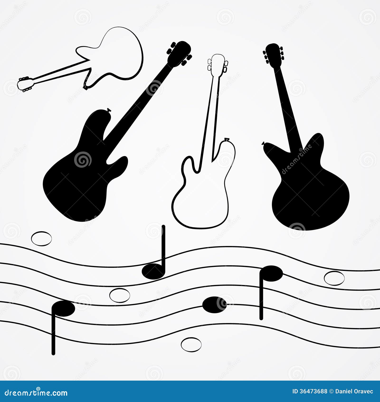 Bass Guitar Notes On Staff