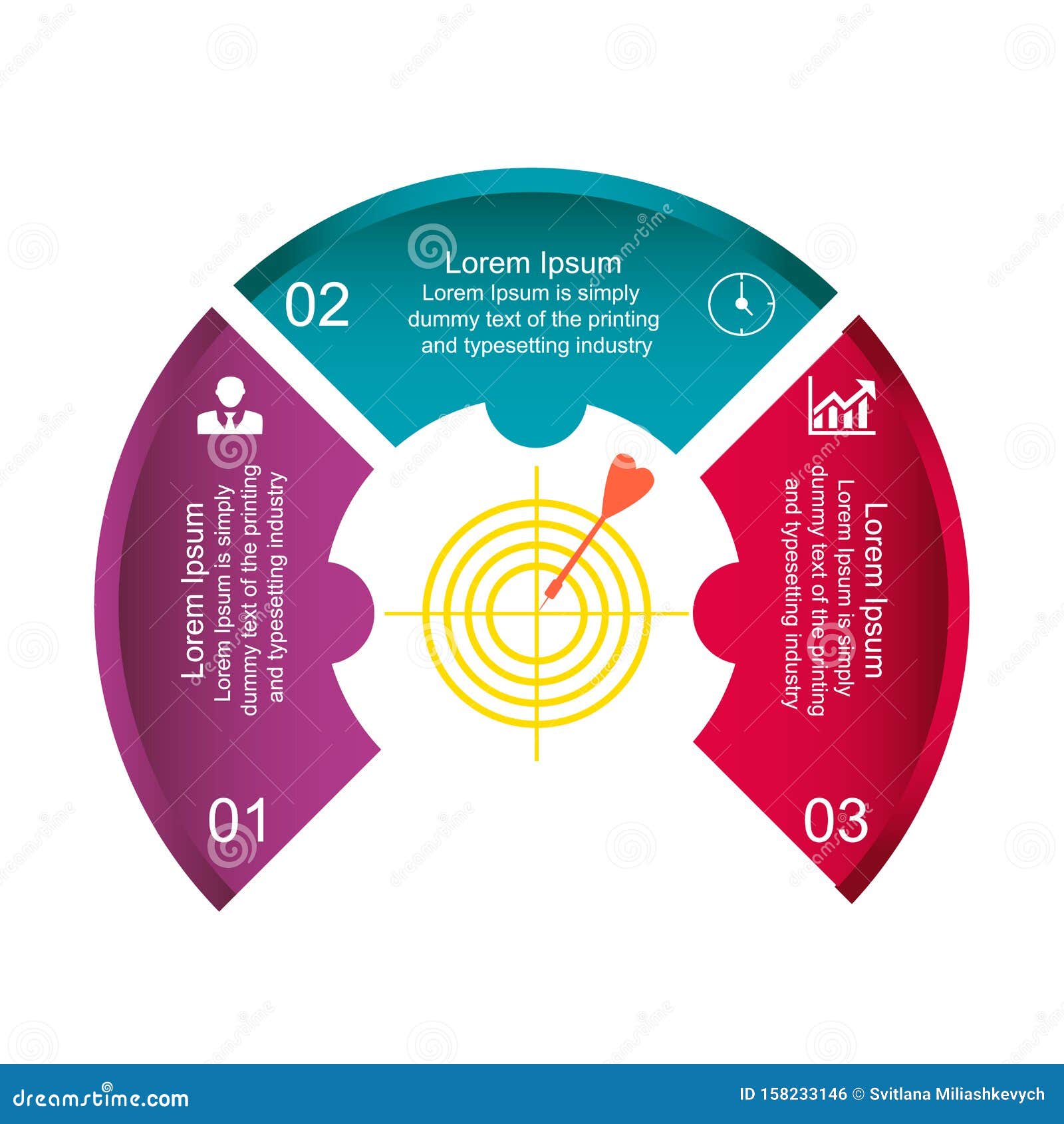 Infographic Half Circle Design Stock Illustrations – 406 Infographic ...