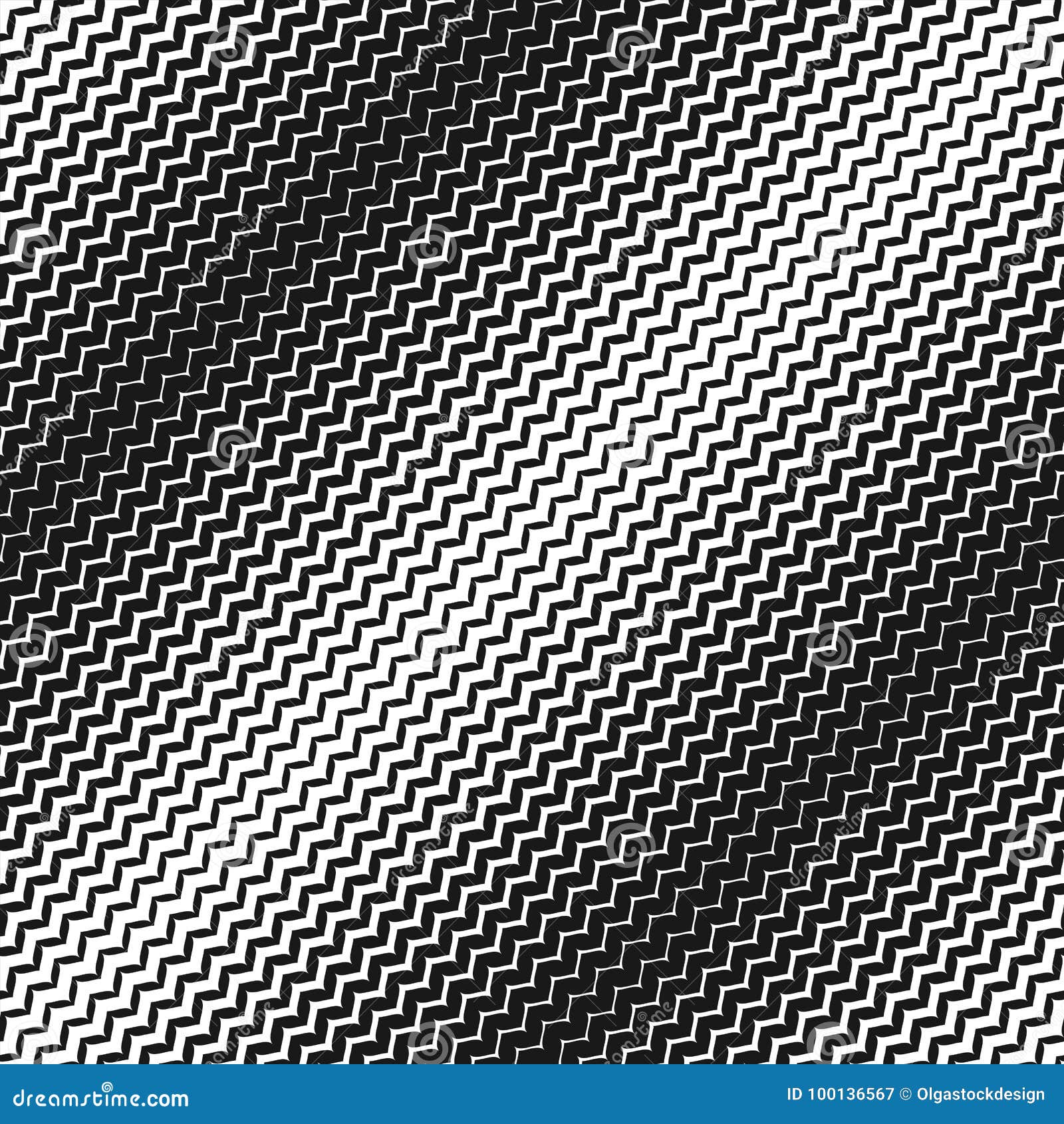 Vector Halftone Seamless Pattern. Diagonal Zig Zag Wavy Lines. Stock ... Vector Halftone Seamless Pattern. Diagonal Zig Zag Wavy Lines. Stock ...