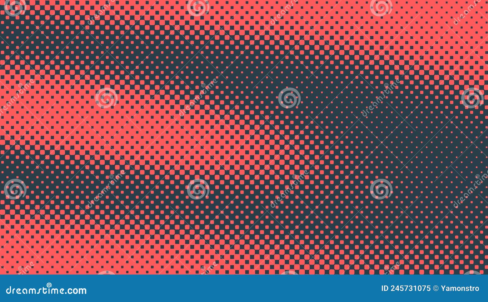Vector Halftone Checker Pattern Smooth Liquid Texture Red Blue ...