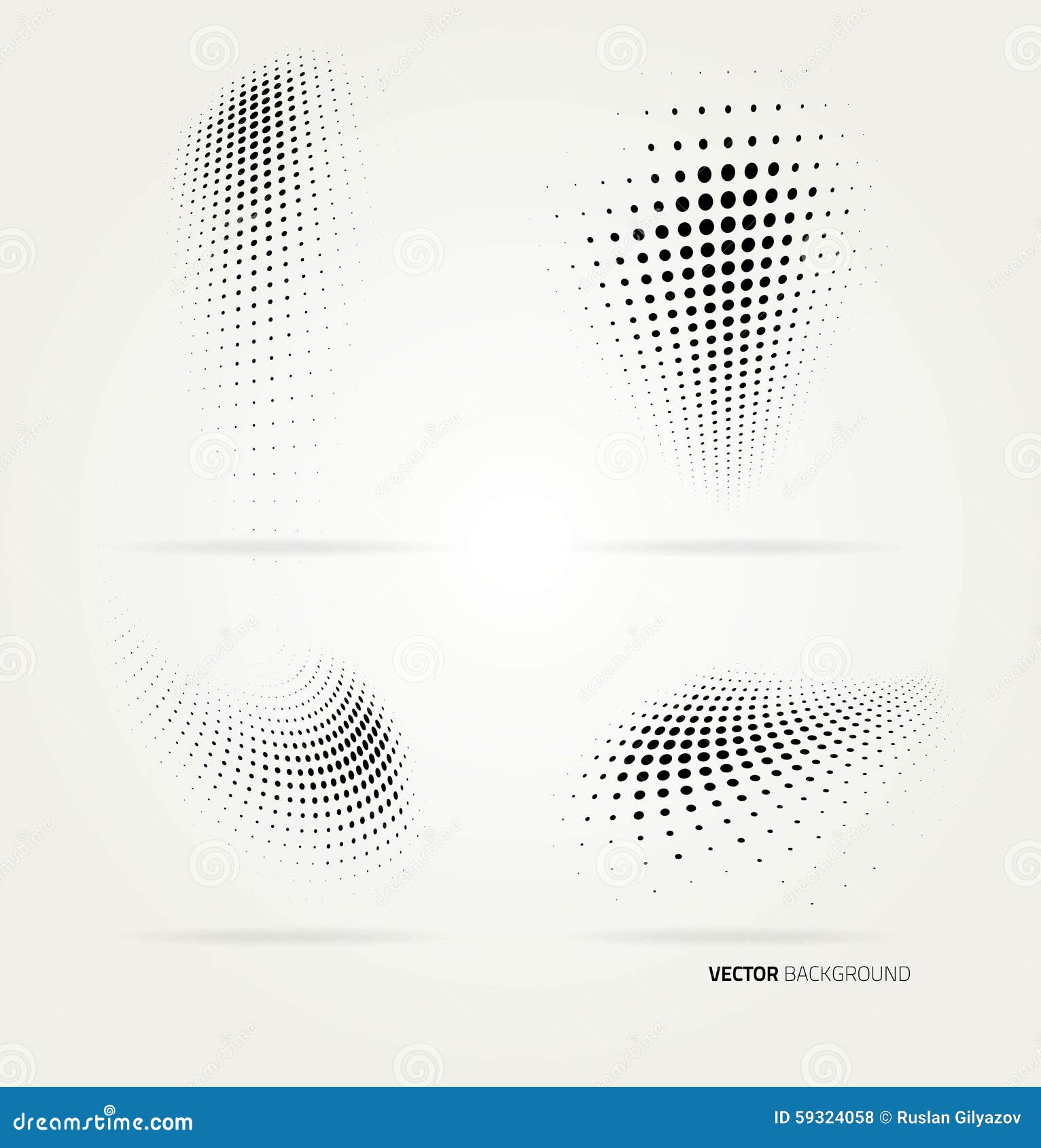 Vector halftone dots stock vector. Illustration of halftone - 59324058