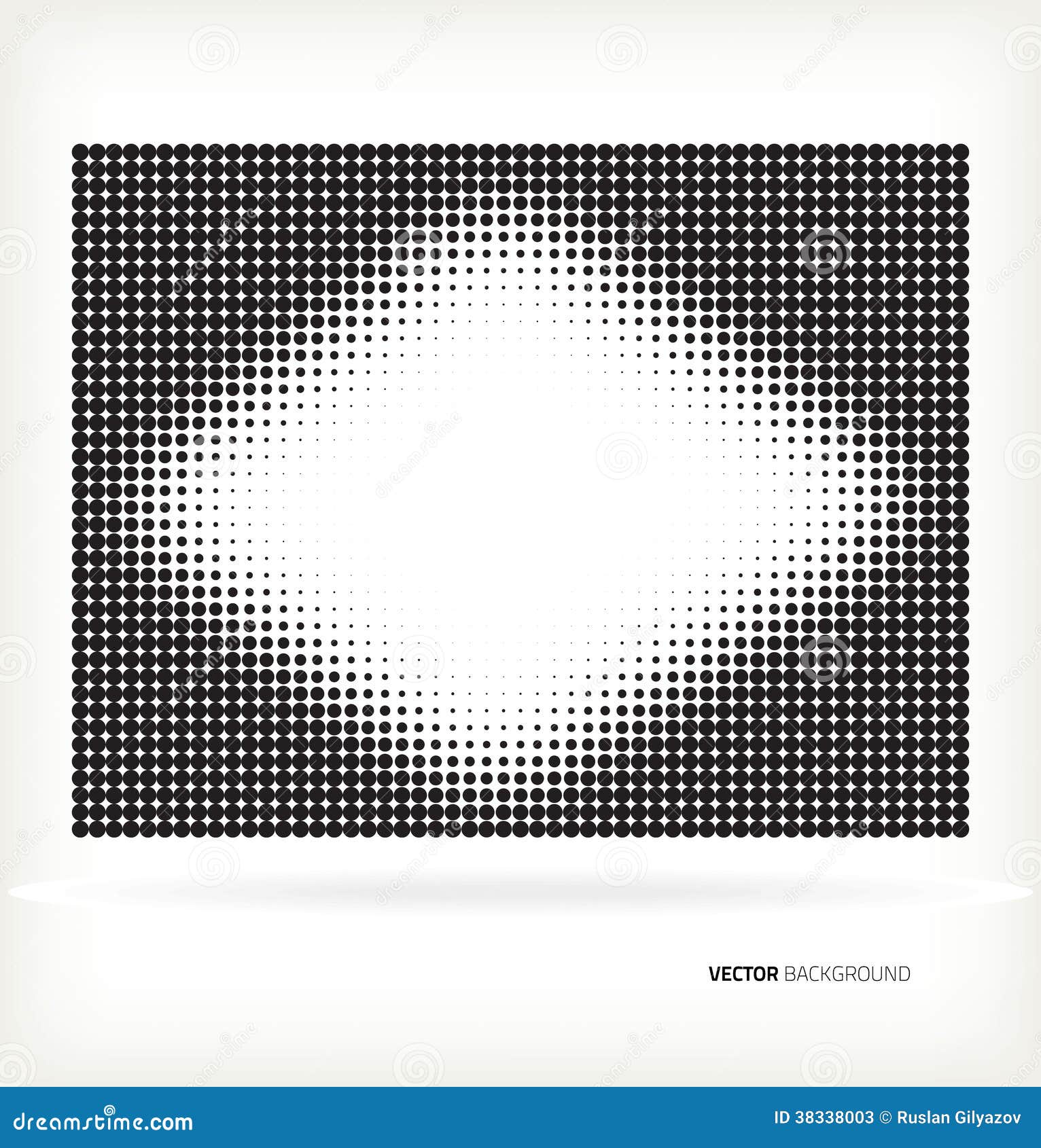 Halftone Frame. Comic Style Divider. Pop Art Faded Frame. Grunge ...