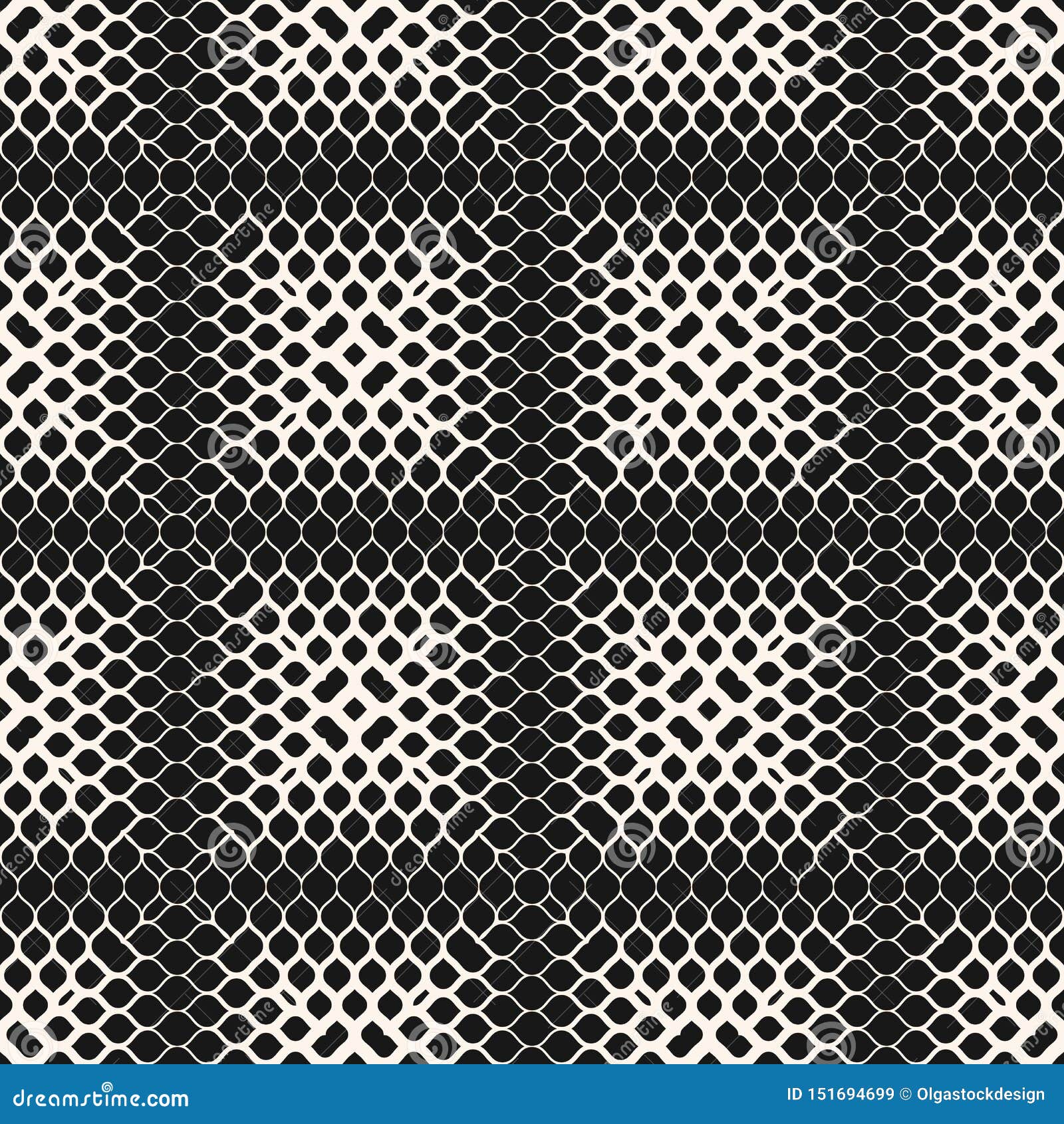 Vector Halftone Geometric Seamless Pattern. Black and White Gradient ... Vector Halftone Geometric Seamless Pattern. Black and White Gradient ...