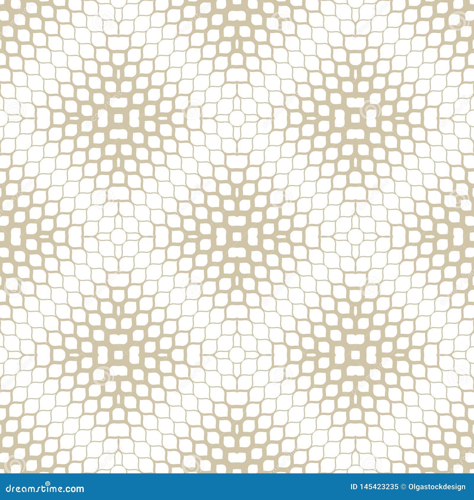 Vector Halftone Mesh Texture. Gold and White Abstract Geometric ...