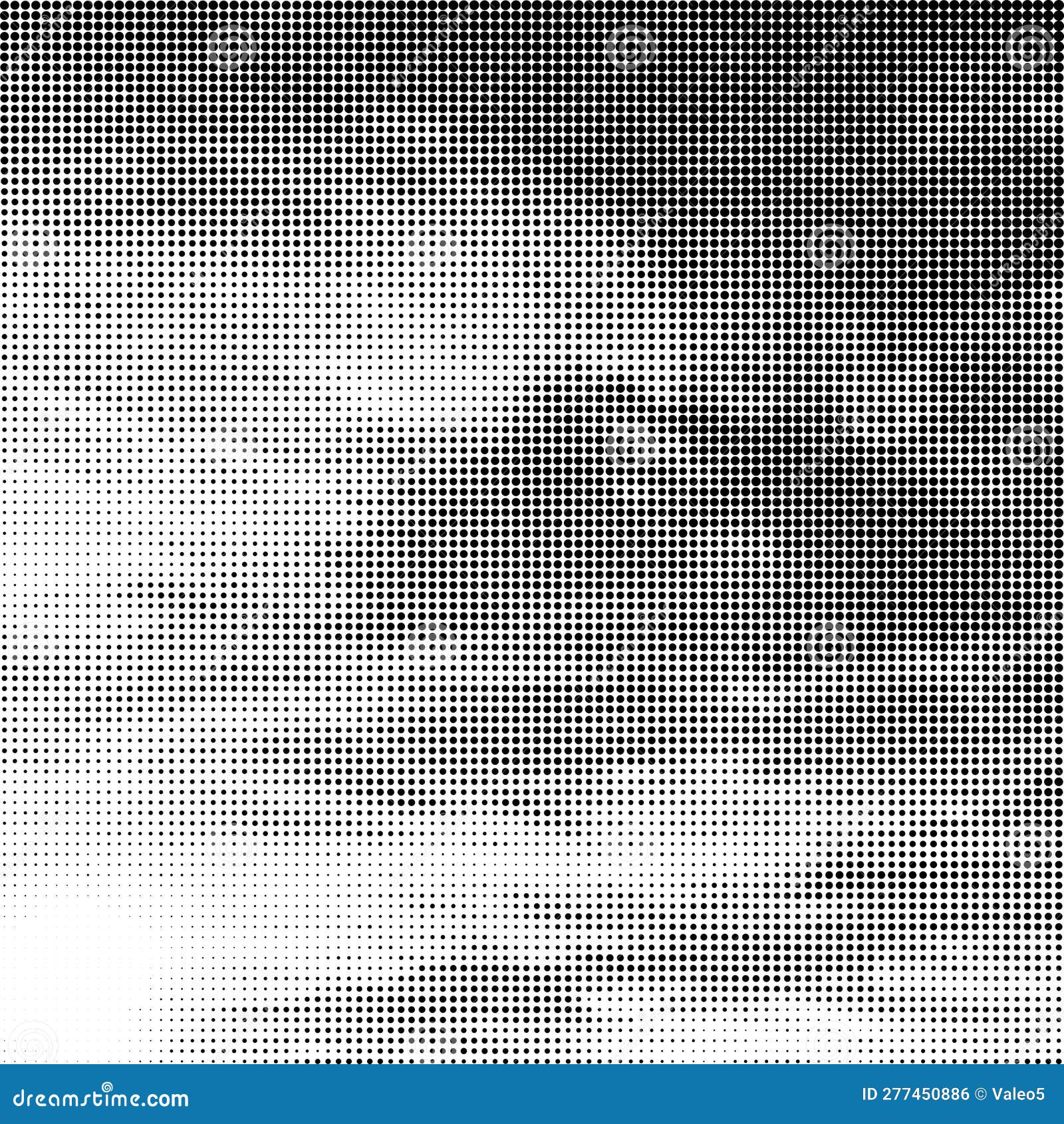 Vector Halftone Pattern. Set of Dots. Dotted Texture on White ...