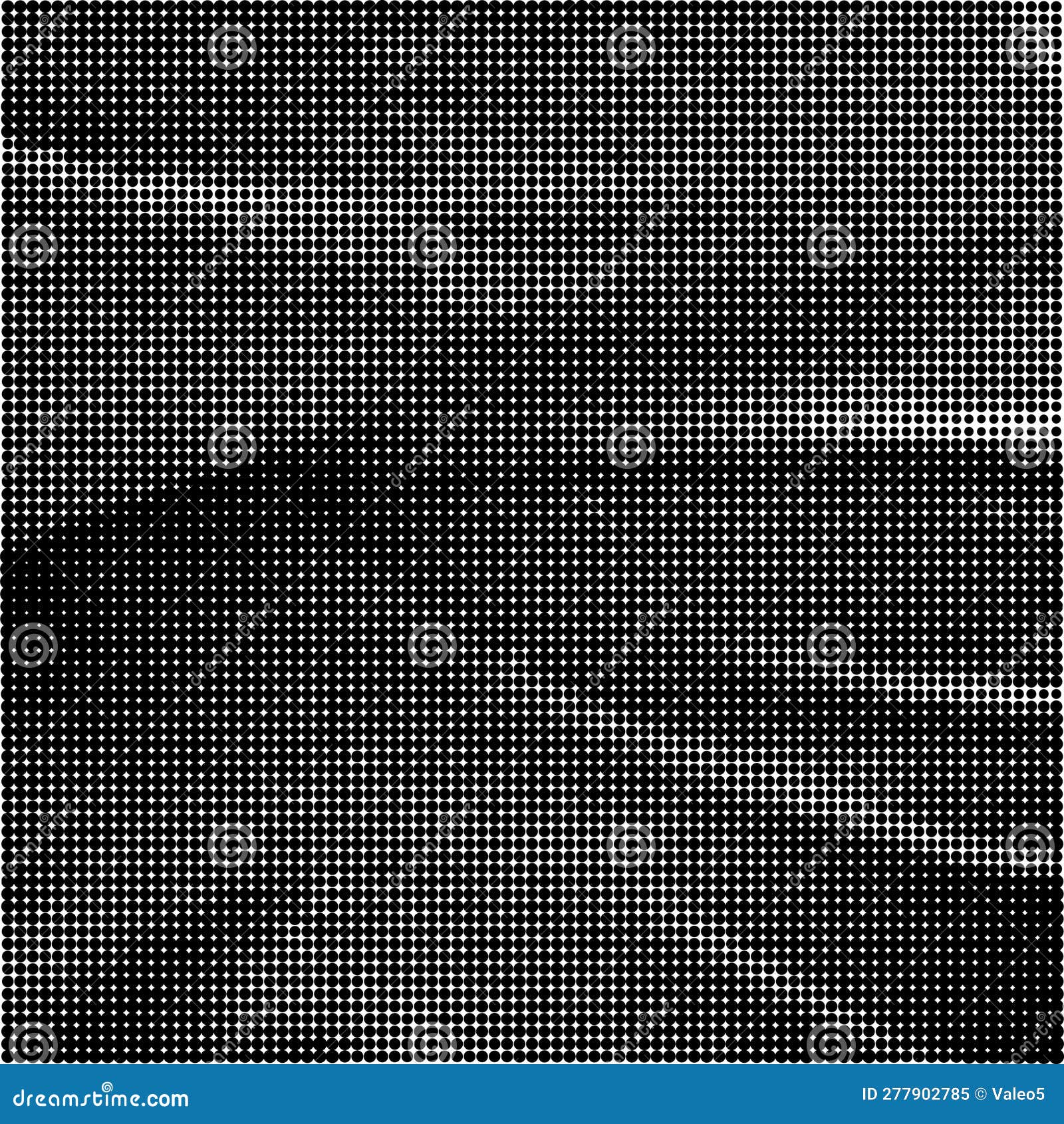 Vector Halftone Pattern. Set of Dots. Dotted Texture on White ...