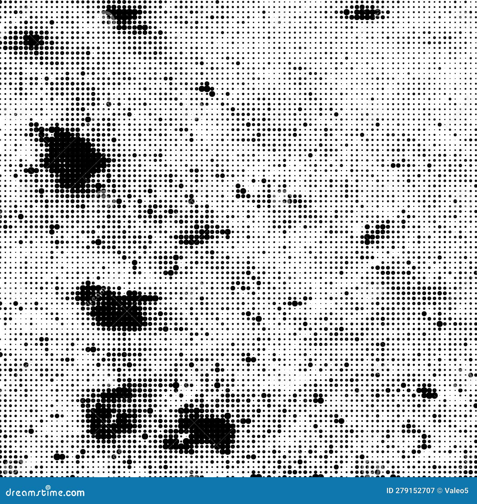 Vector Halftone Pattern. Set of Dots. Dotted Texture on White ...