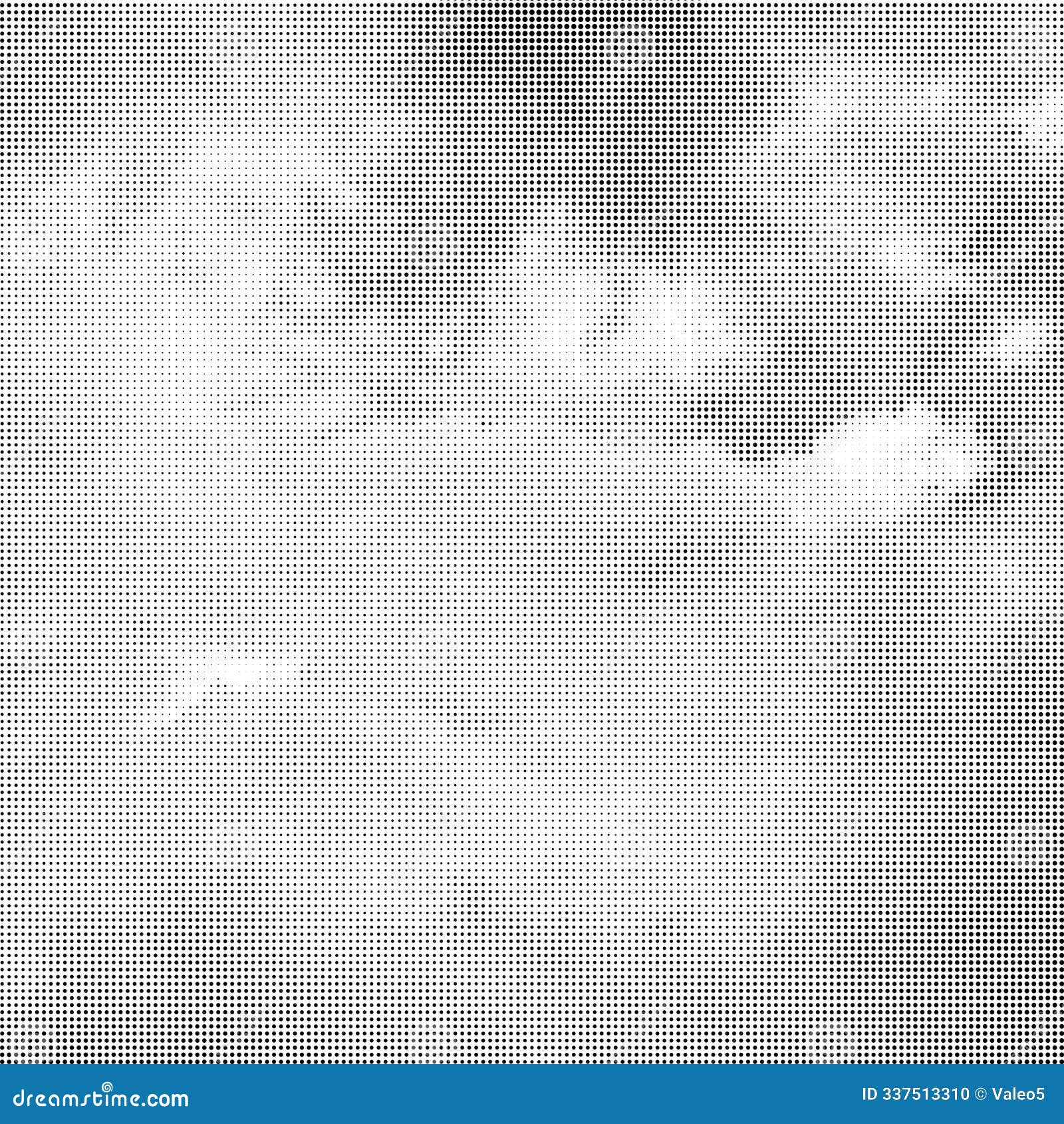 Vector Halftone Pattern. Set of Dots. Dotted Texture on White ...