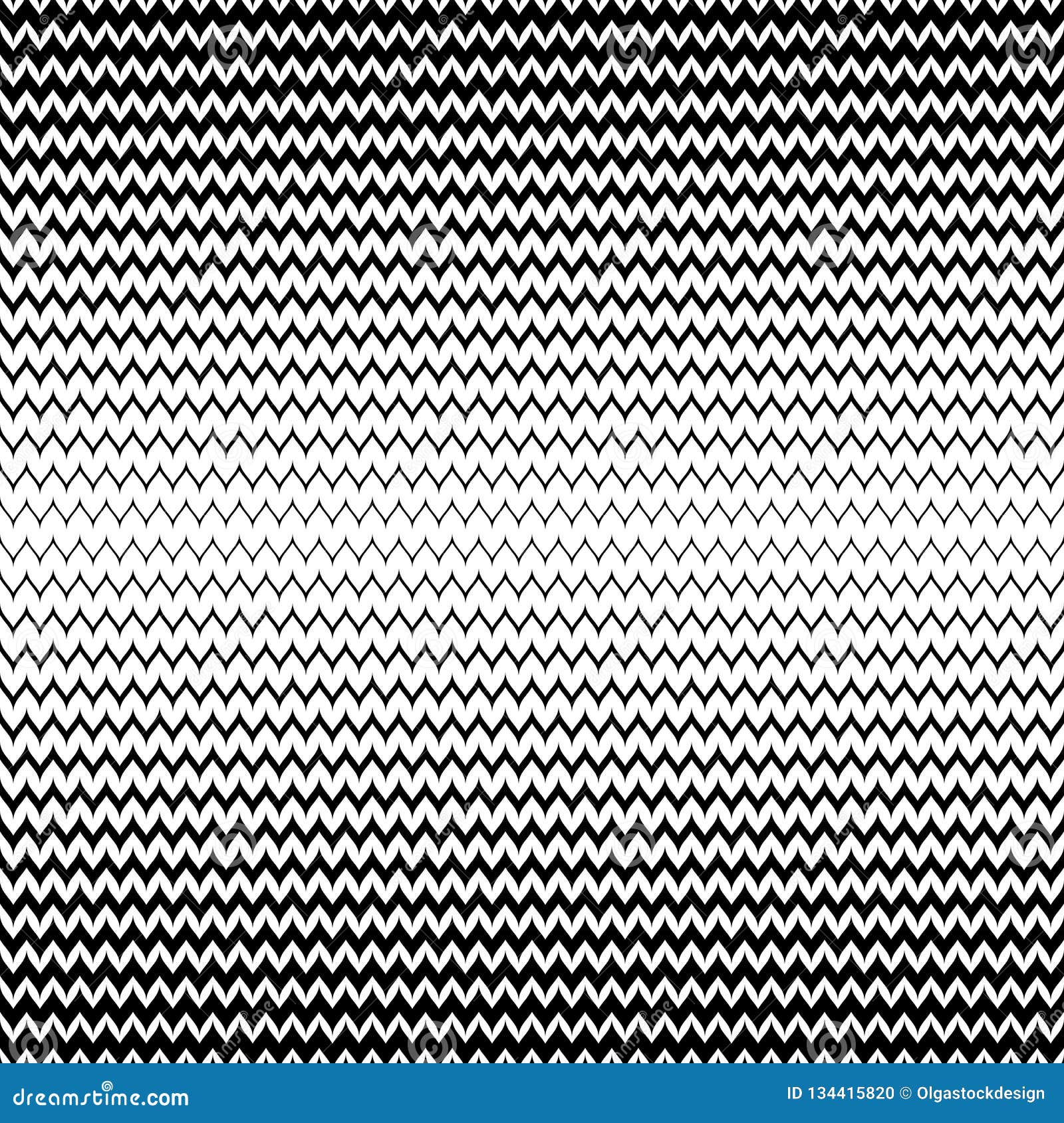 Vector Halftone Seamless Pattern. Black & White Zig Zag Lines Texture ... Vector Halftone Seamless Pattern. Black & White Zig Zag Lines Texture ...
