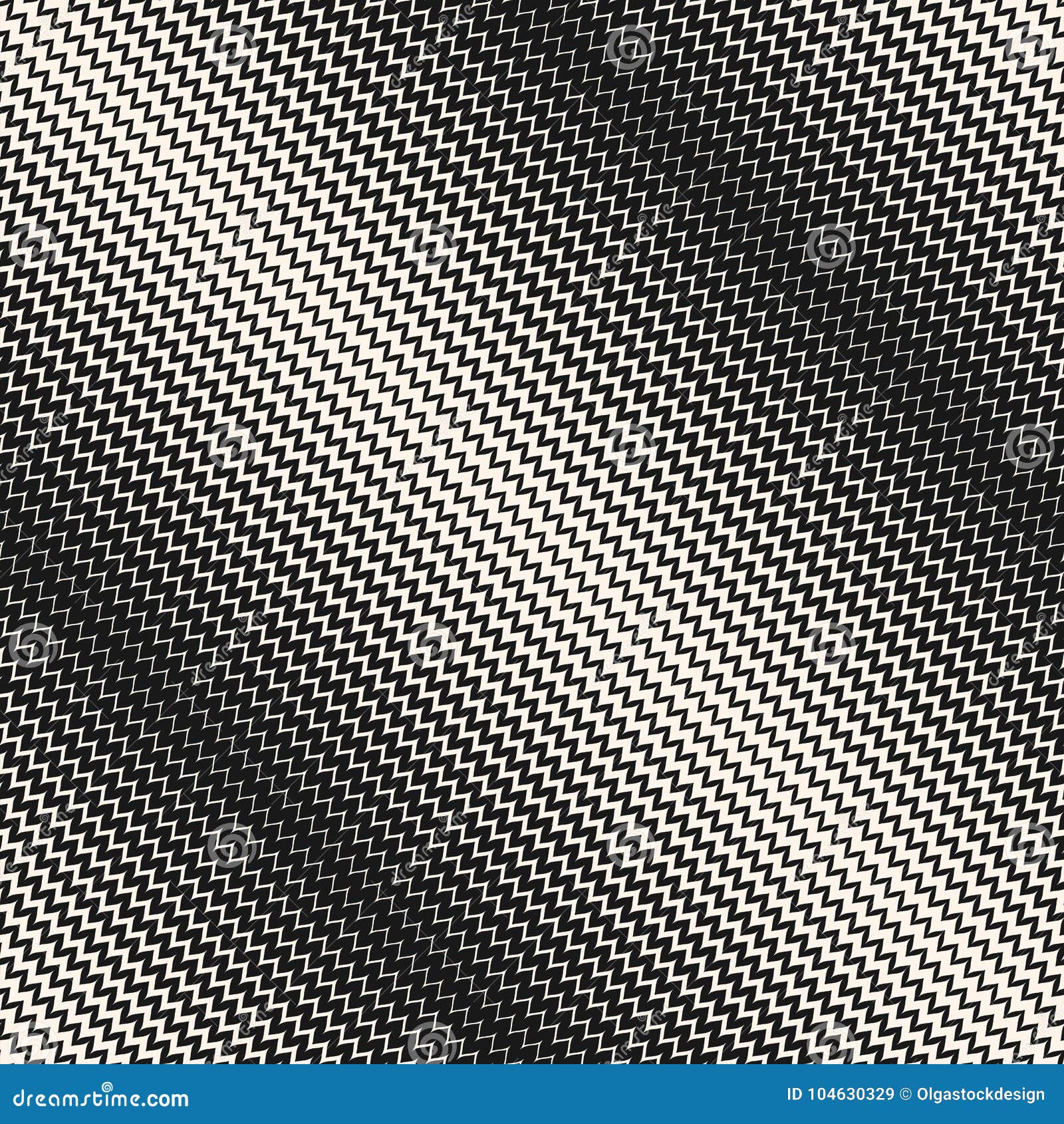 Vector Halftone Seamless Pattern. Diagonal Zig Zag Lines. Stock Vector ... Vector Halftone Seamless Pattern. Diagonal Zig Zag Lines. Stock Vector ...