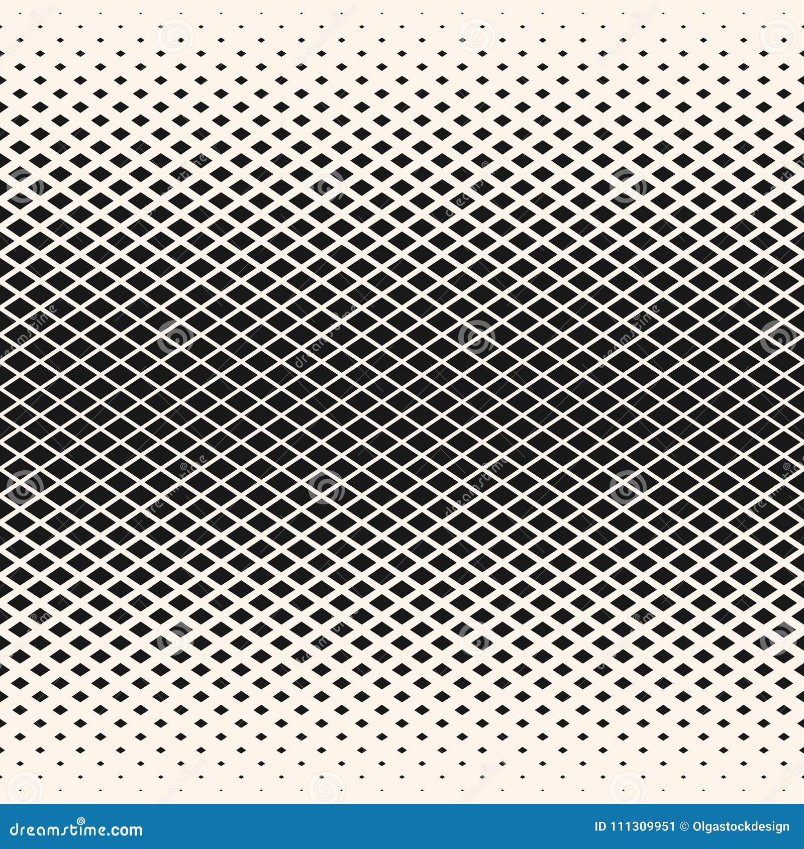 Vector Halftone Seamless Pattern with Diamond Shapes, Crystals. Stock ... Vector Halftone Seamless Pattern with Diamond Shapes, Crystals. Stock ...