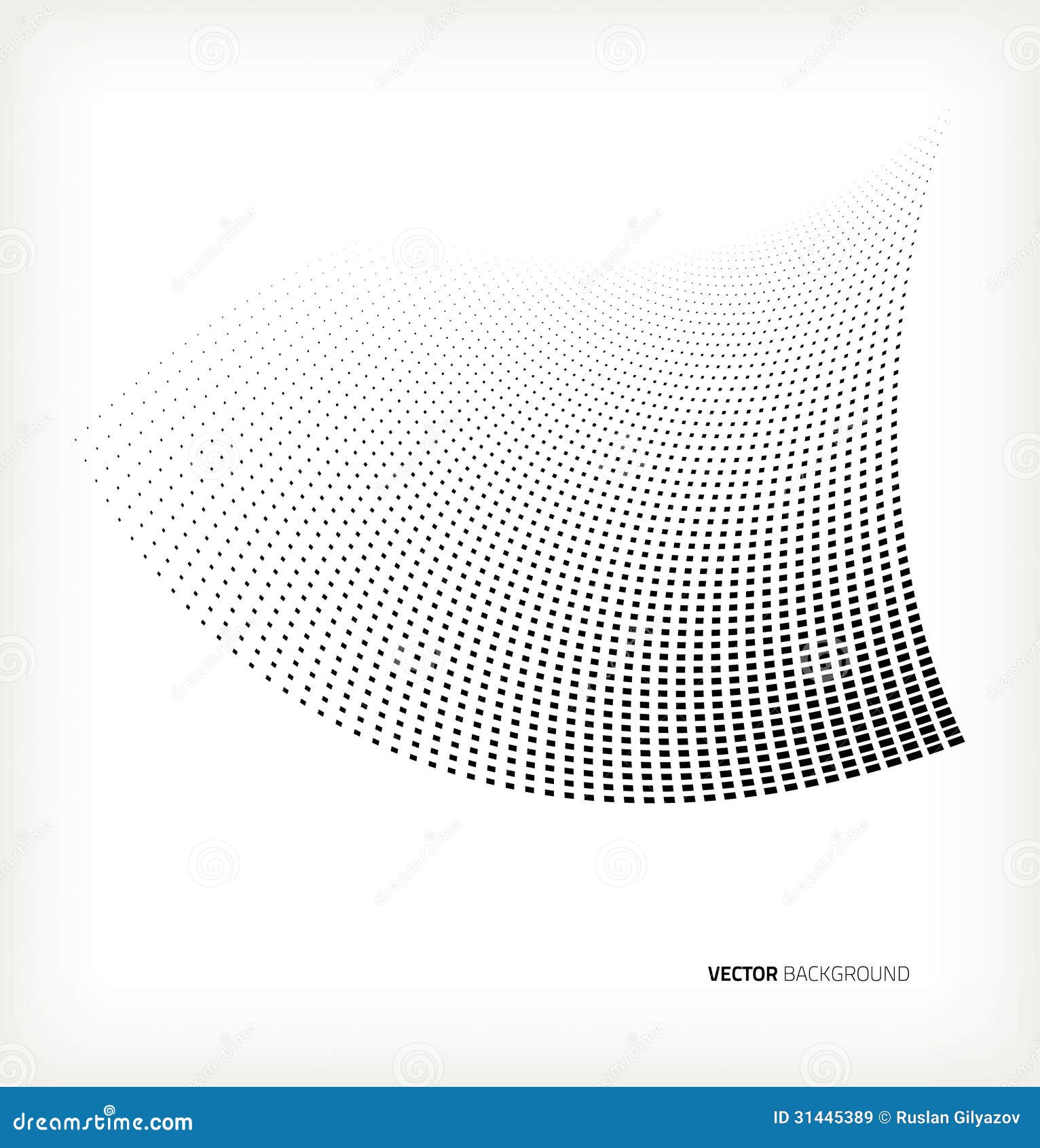 Vector halftone square stock vector. Illustration of creative - 31445389