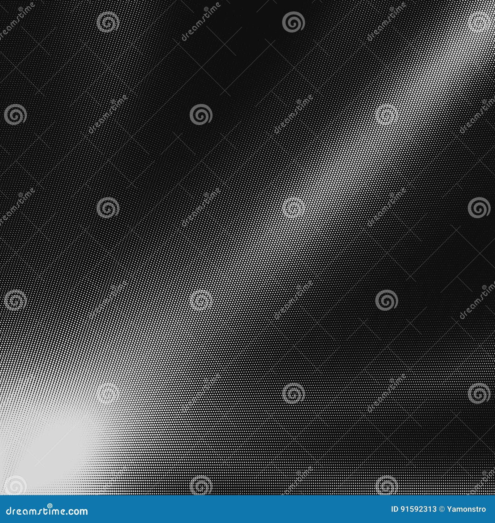 Vector Halftone Texture stock vector. Illustration of greyscale - 91592313