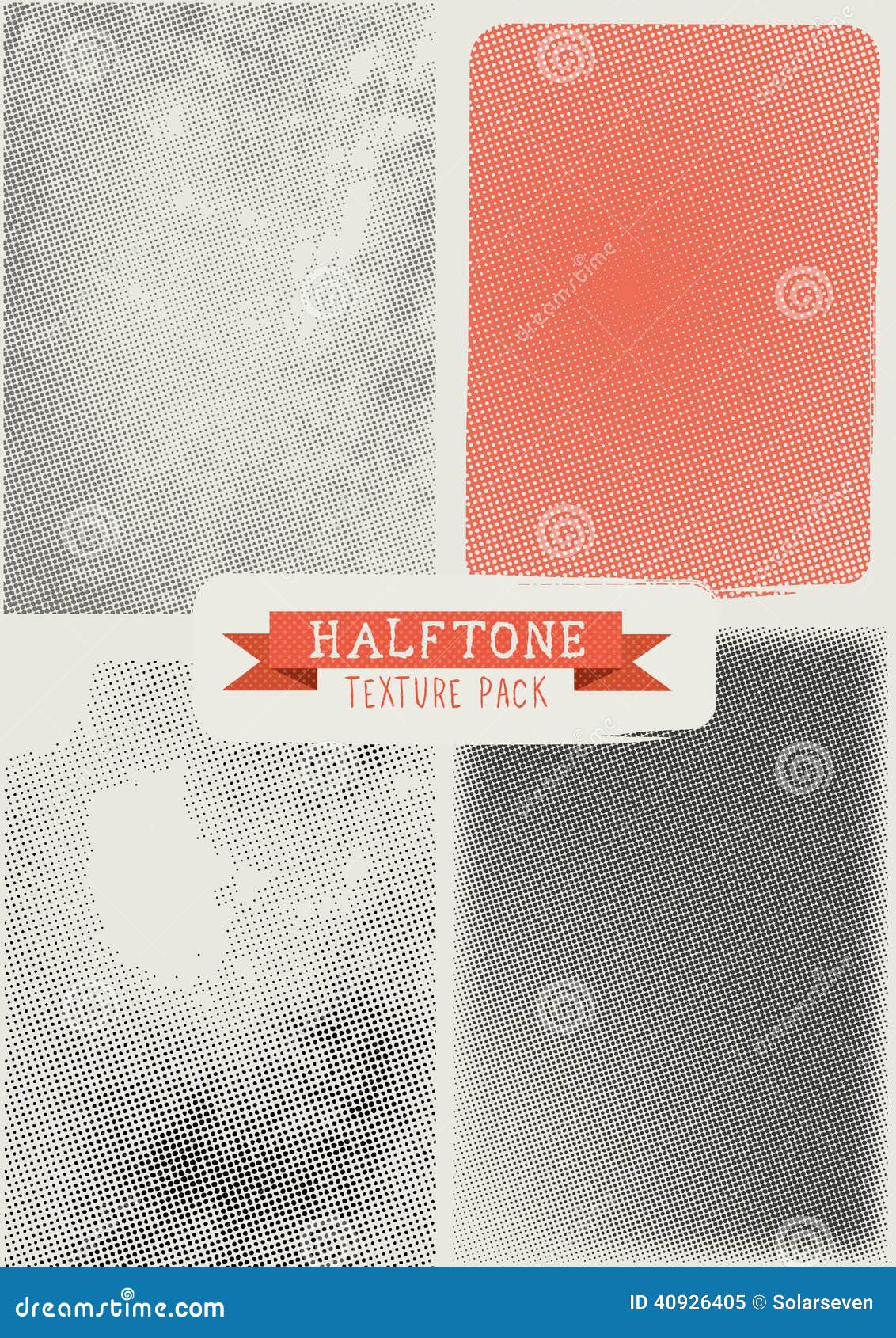 Vector Halftone Texture Pack Stock Vector - Illustration of object ...