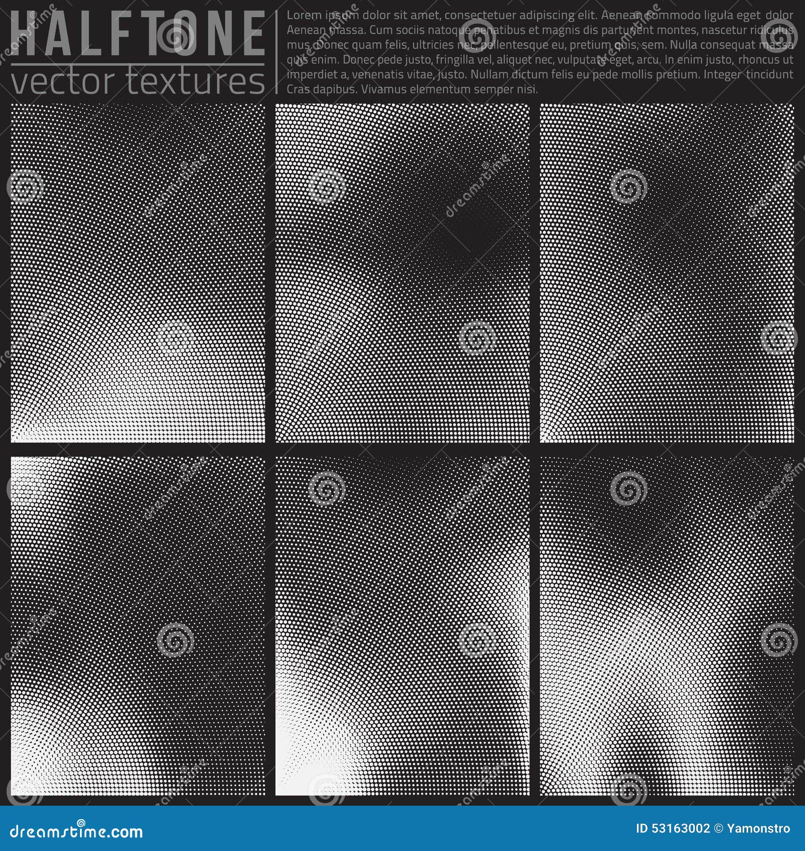 Vector Halftone Textures | CartoonDealer.com #53163002