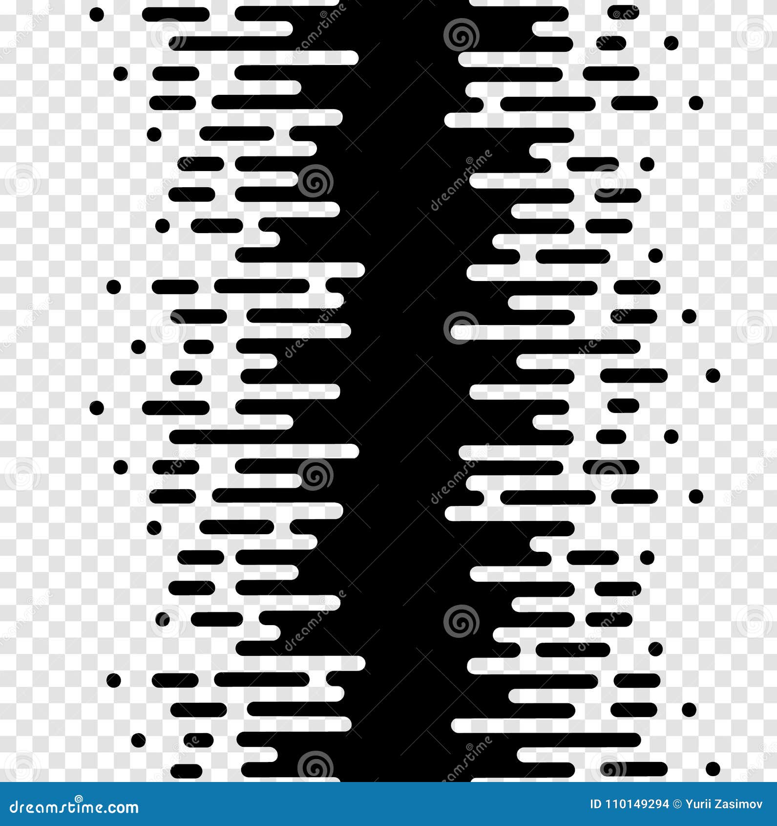 Vector Halftone Transition Abstract Wallpaper Pattern. Seamless Black ...