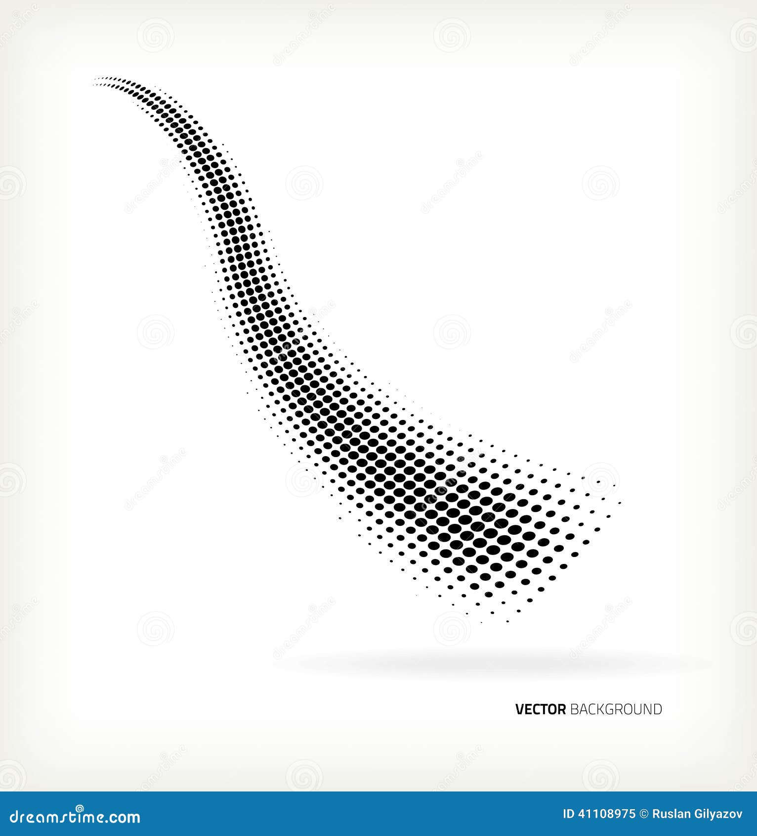 Vector halftone wave stock illustration. Illustration of artwork - 41108975