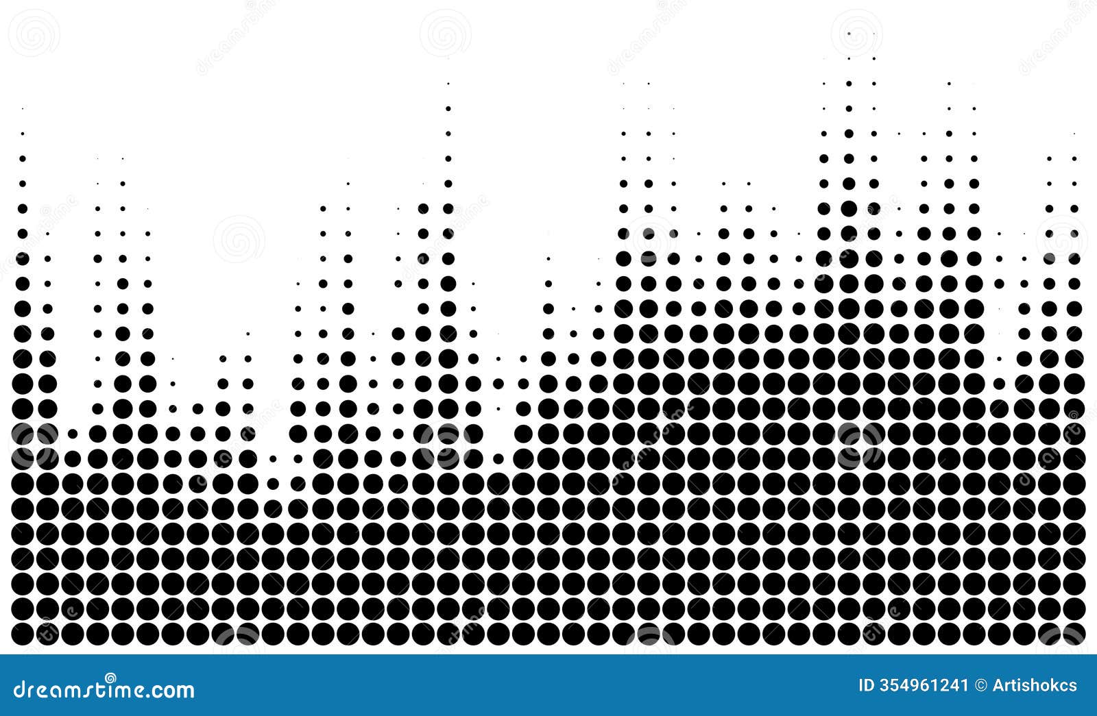 Halftone Wavy Grunge Gradient Background. Faded Grain Gritty Wallpaper ...