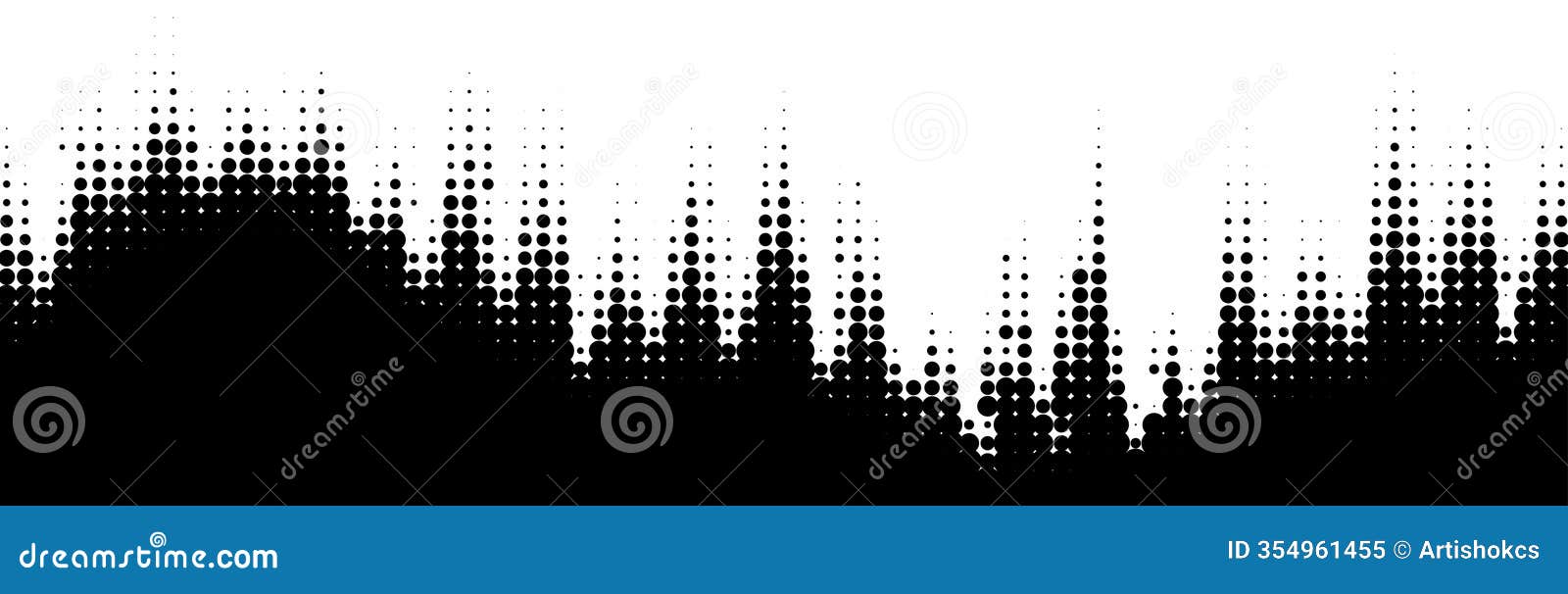 Halftone Wavy Grunge Gradient Background. Faded Grain Gritty Wallpaper ...