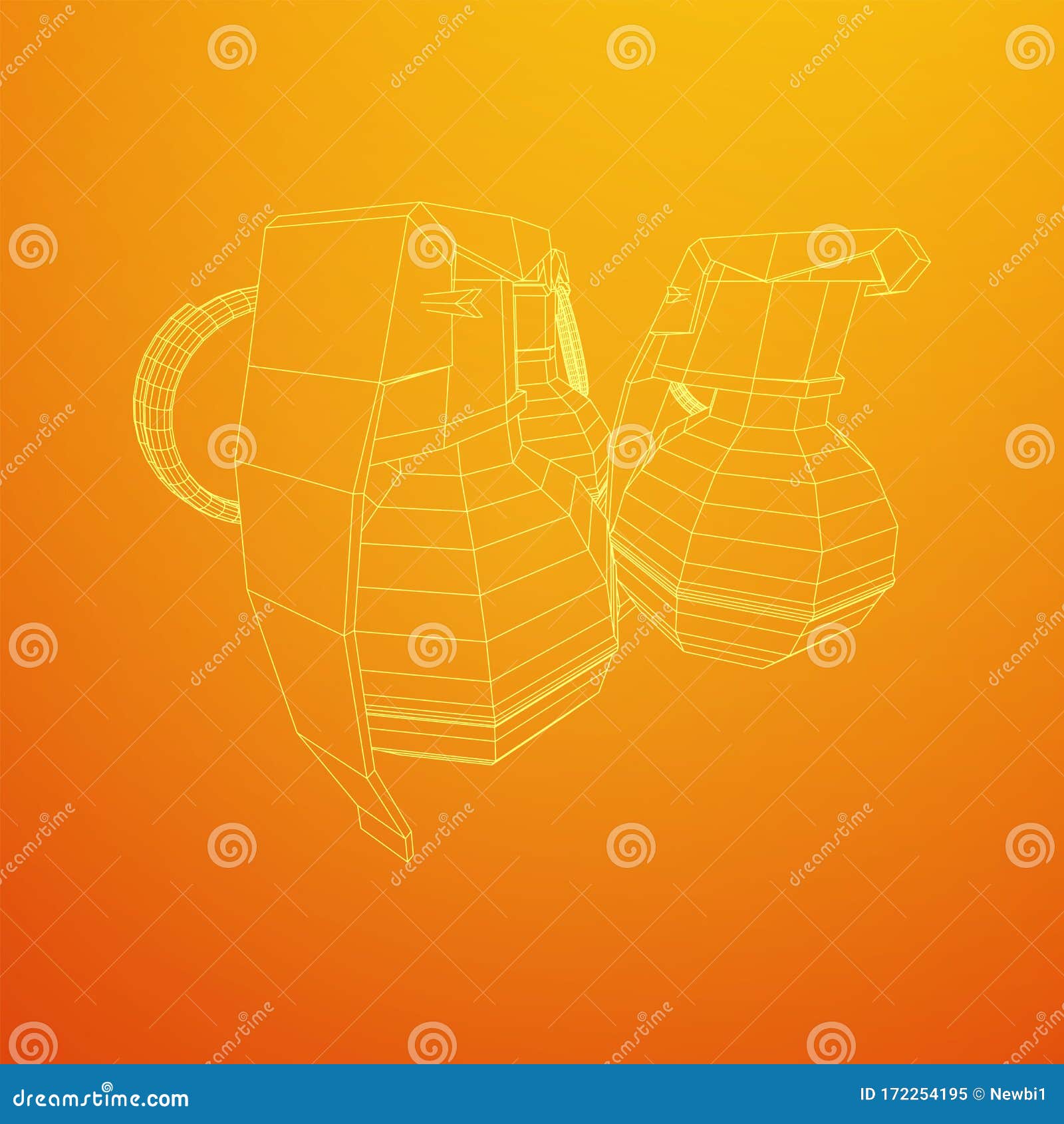 Vector hand bomb stock vector. Illustration of infantry - 172254195