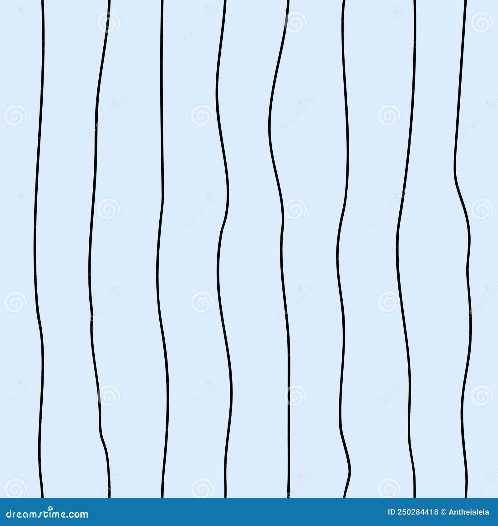 Vector Hand Draw Wave Blue Line Background or Texture Stock Vector ...